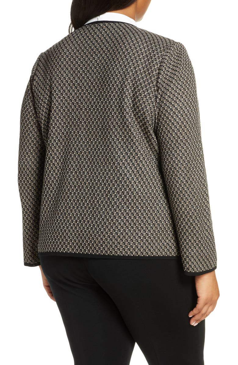 Ming Wang Jacquard Cardigan | Nordstrom