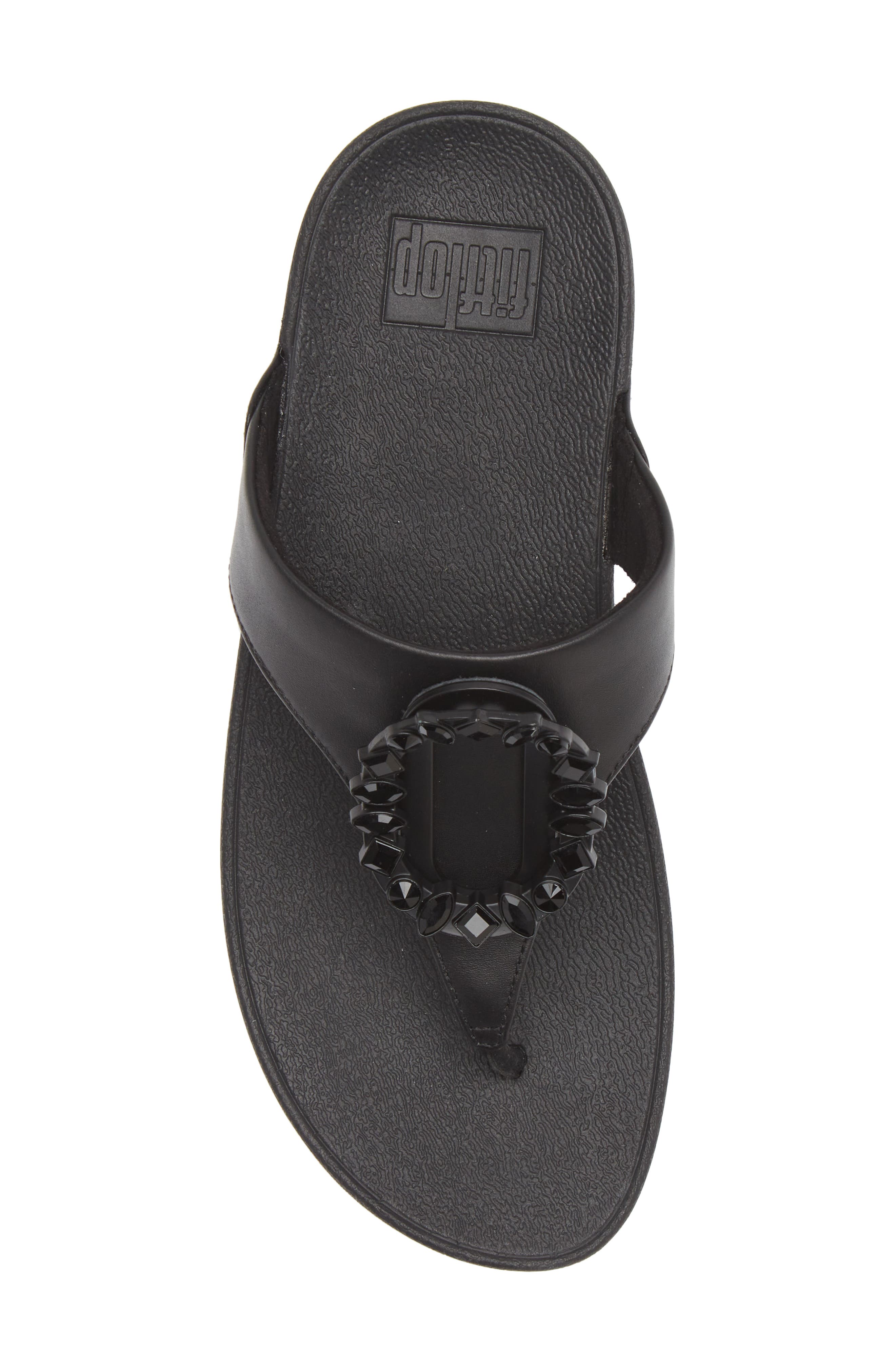 FitFlop Lulu Crystal Charm Flip Flop (Women) | Nordstrom
