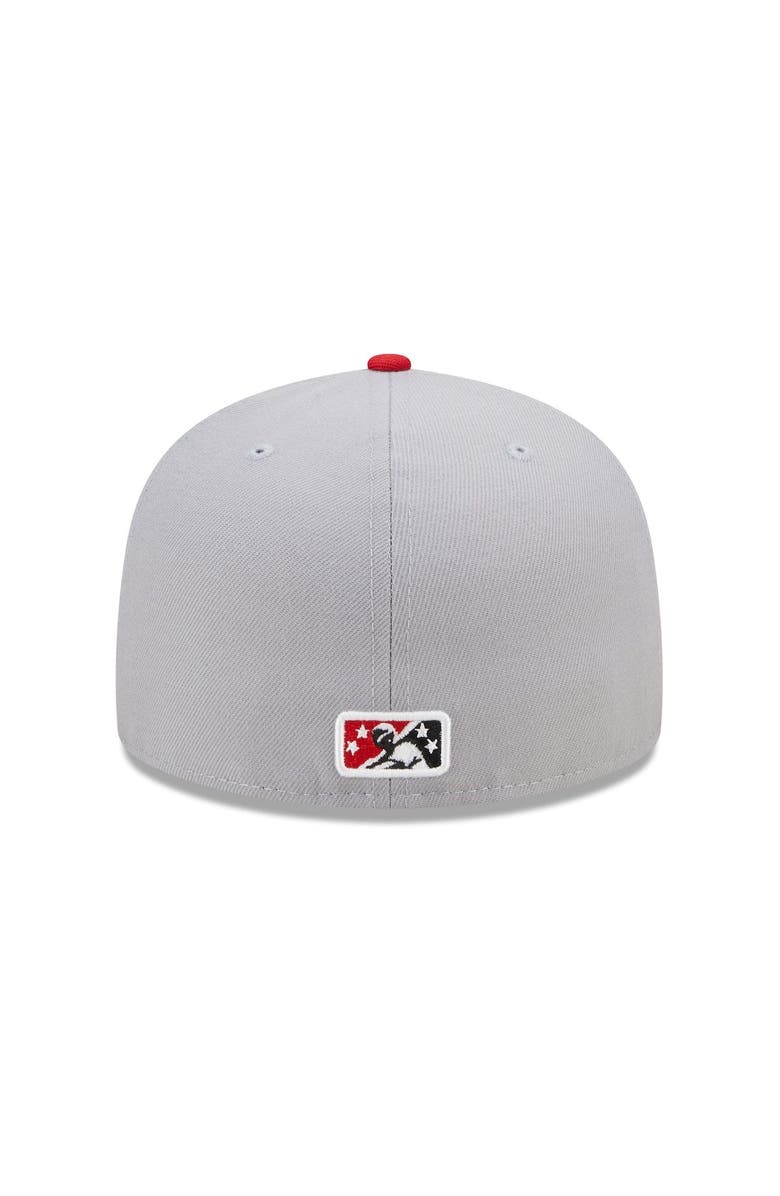 New Era Men's New Era Gray/Red Chattanooga Lookouts Marvel x Minor ...