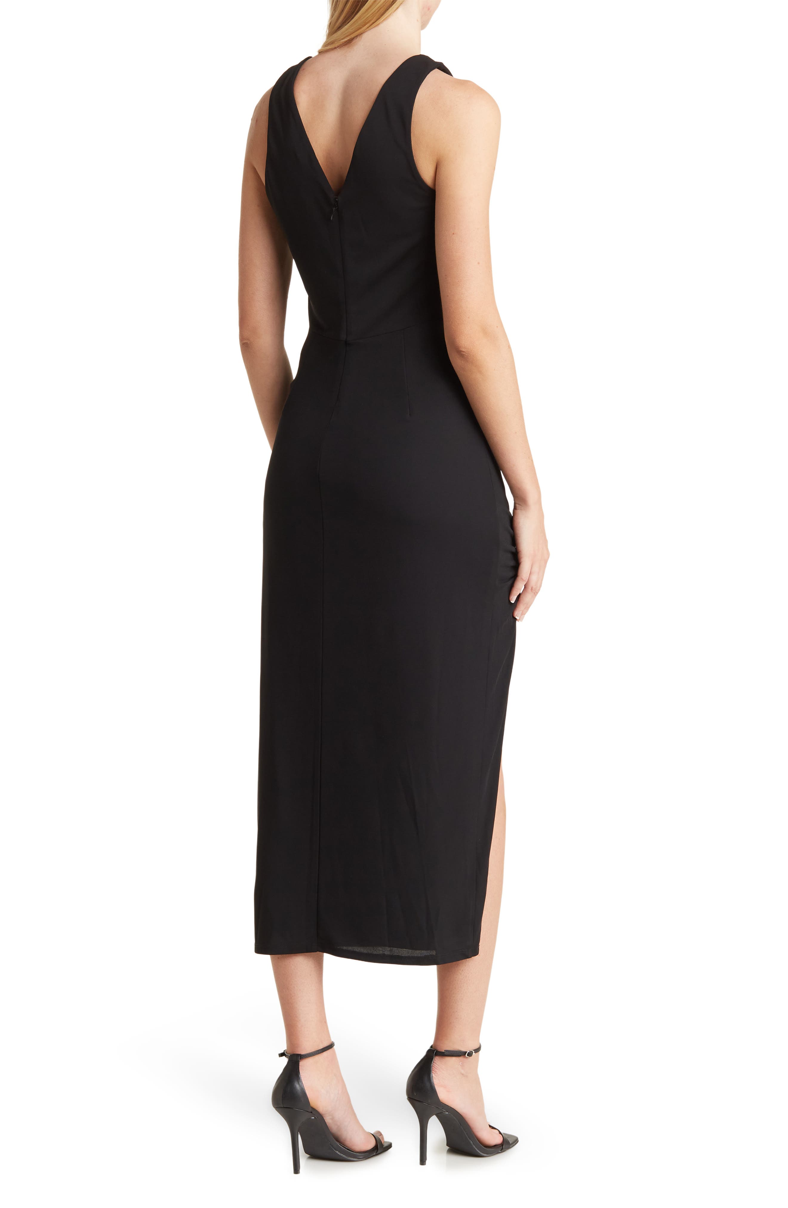NICHOLAS Maddy O-Ring Cutout Midi Dress | Nordstromrack