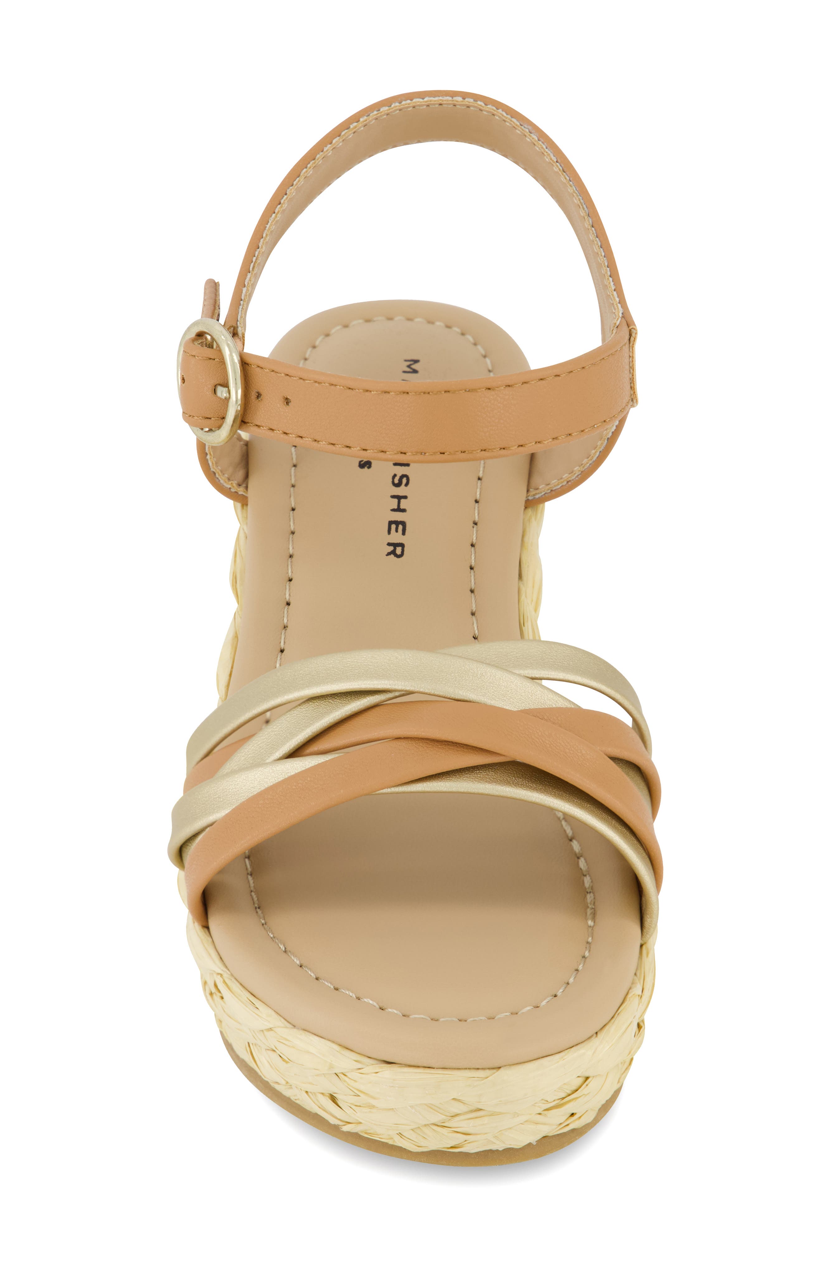 Marc Fisher Kids' Marren Ankle Strap Platform Wedge Sandal | Nordstromrack