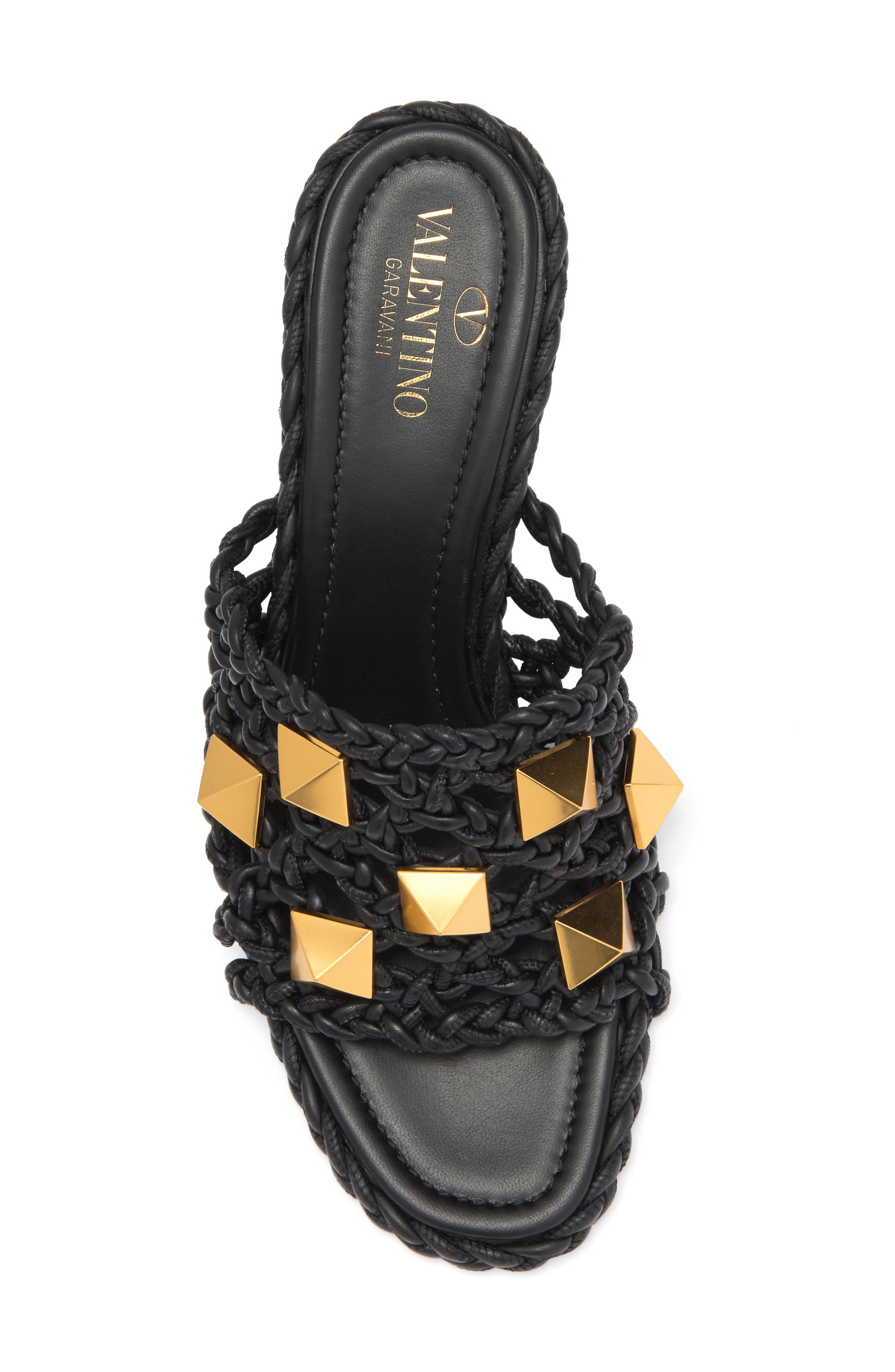 Valentino Garavani Pyramid Stud Mule Sandal (Women) | Nordstromrack