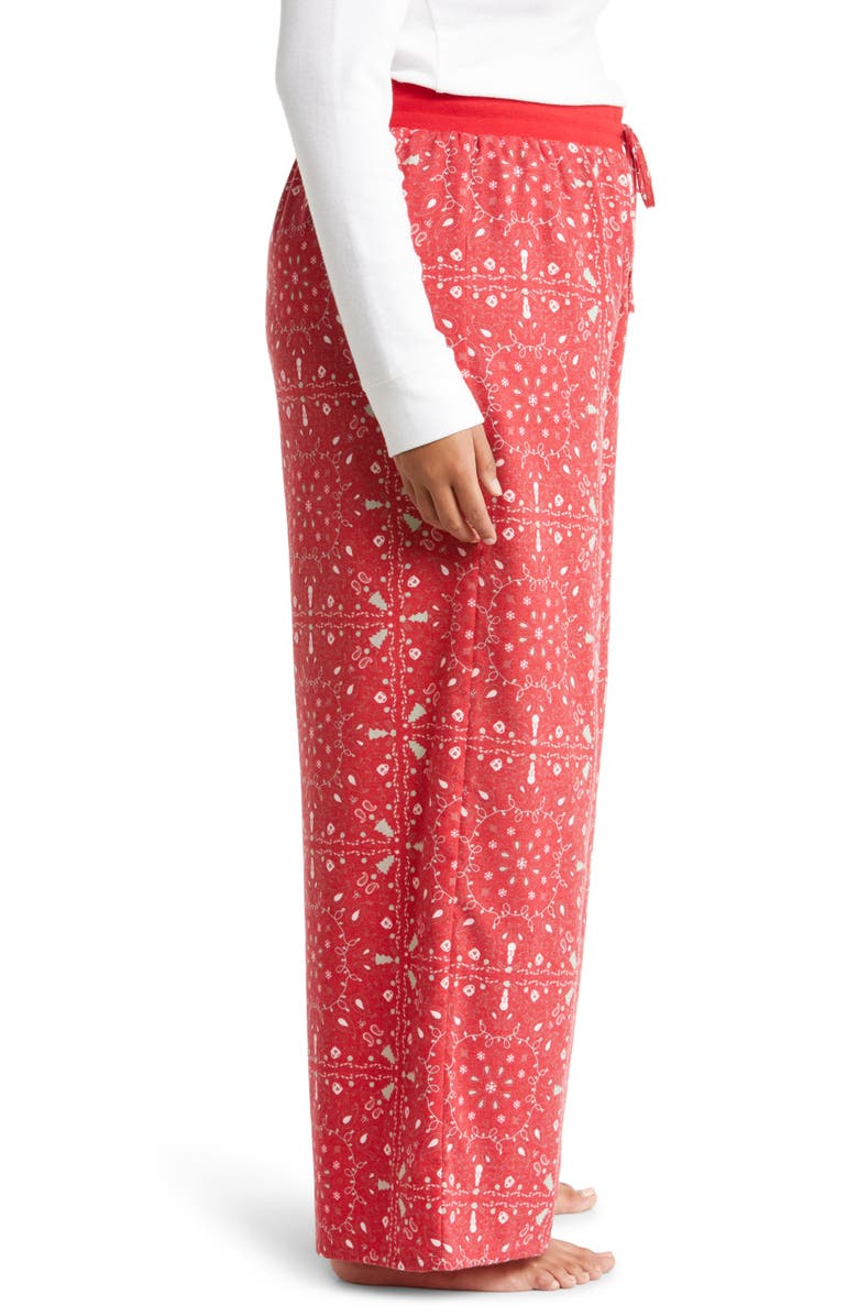 BP. Print Cotton Blend Flannel Pajama Pants | Nordstromrack