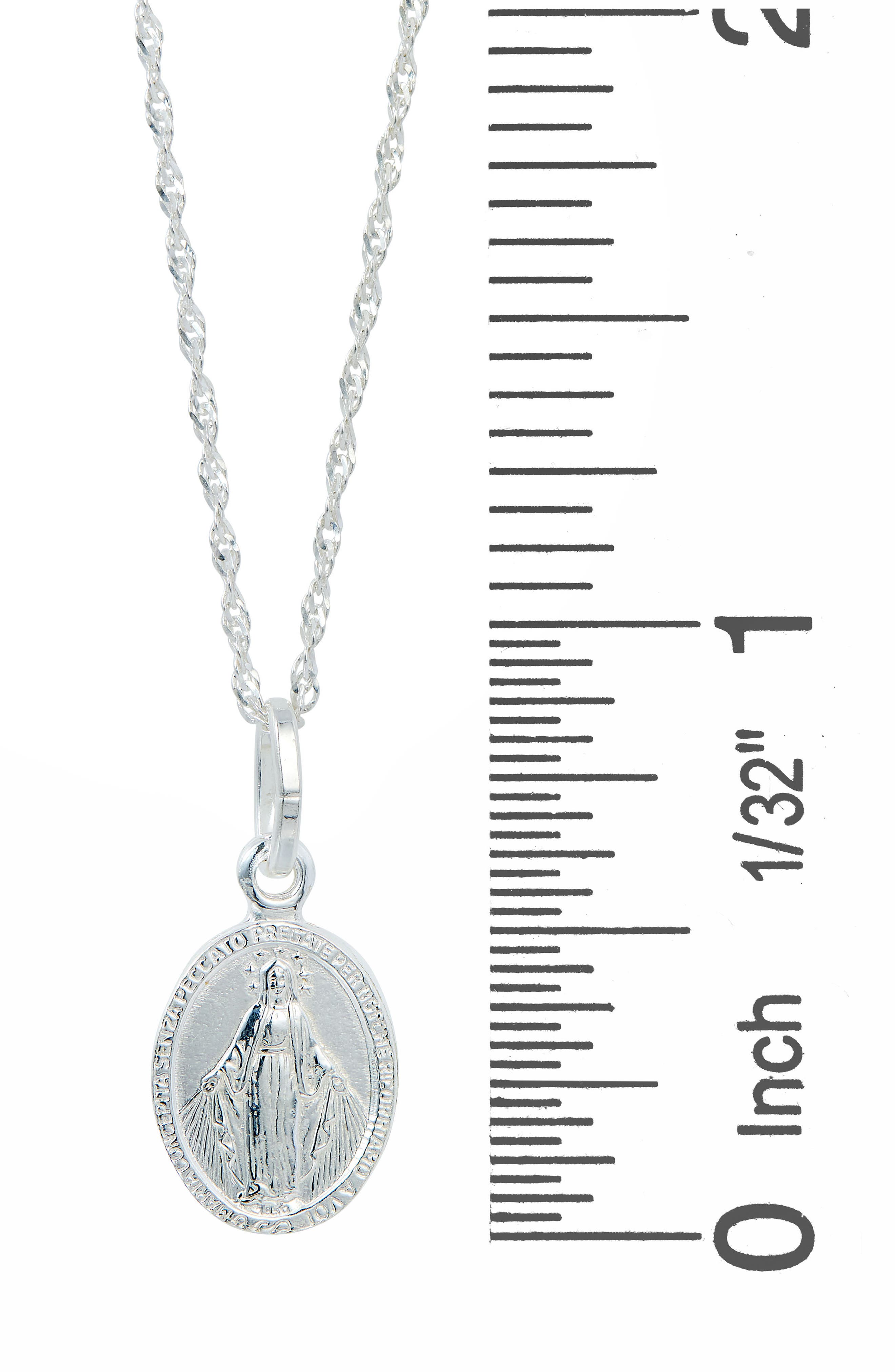 SAVVY CIE JEWELS Miraculous Virgin Mary Pendant Necklace | Nordstromrack