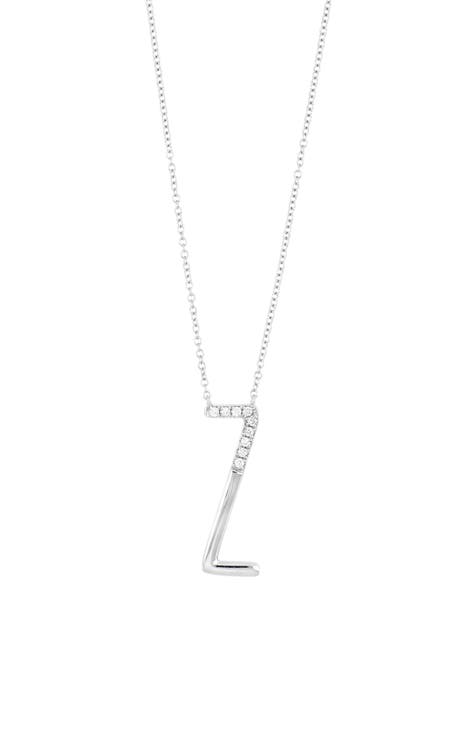 White Initial Necklaces Nordstrom