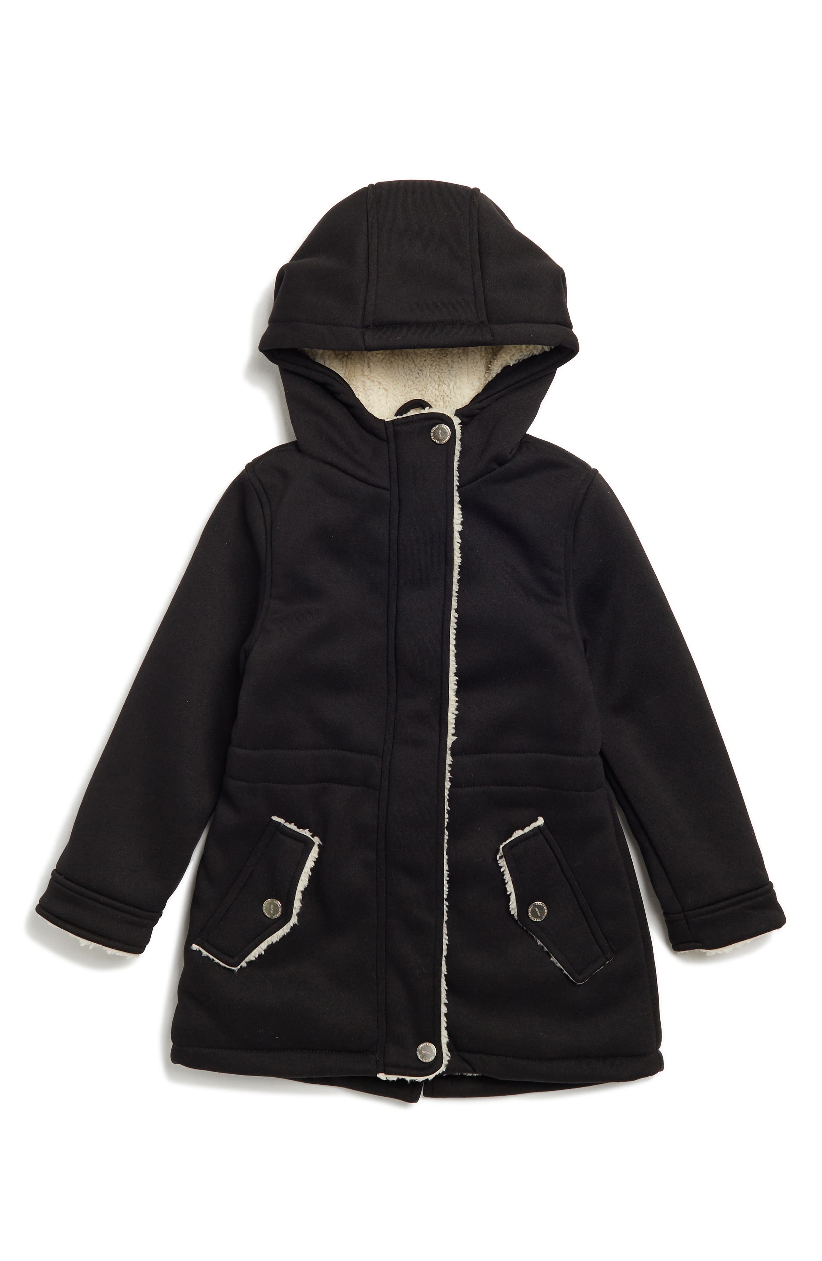 Urban Republic Kids' Hooded Fleece Trim Jacket | Nordstromrack