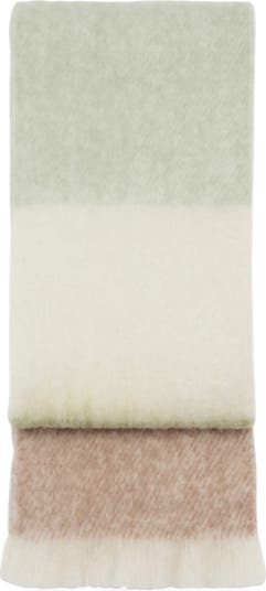 MANGO Colorblock Fringe Scarf | Nordstrom