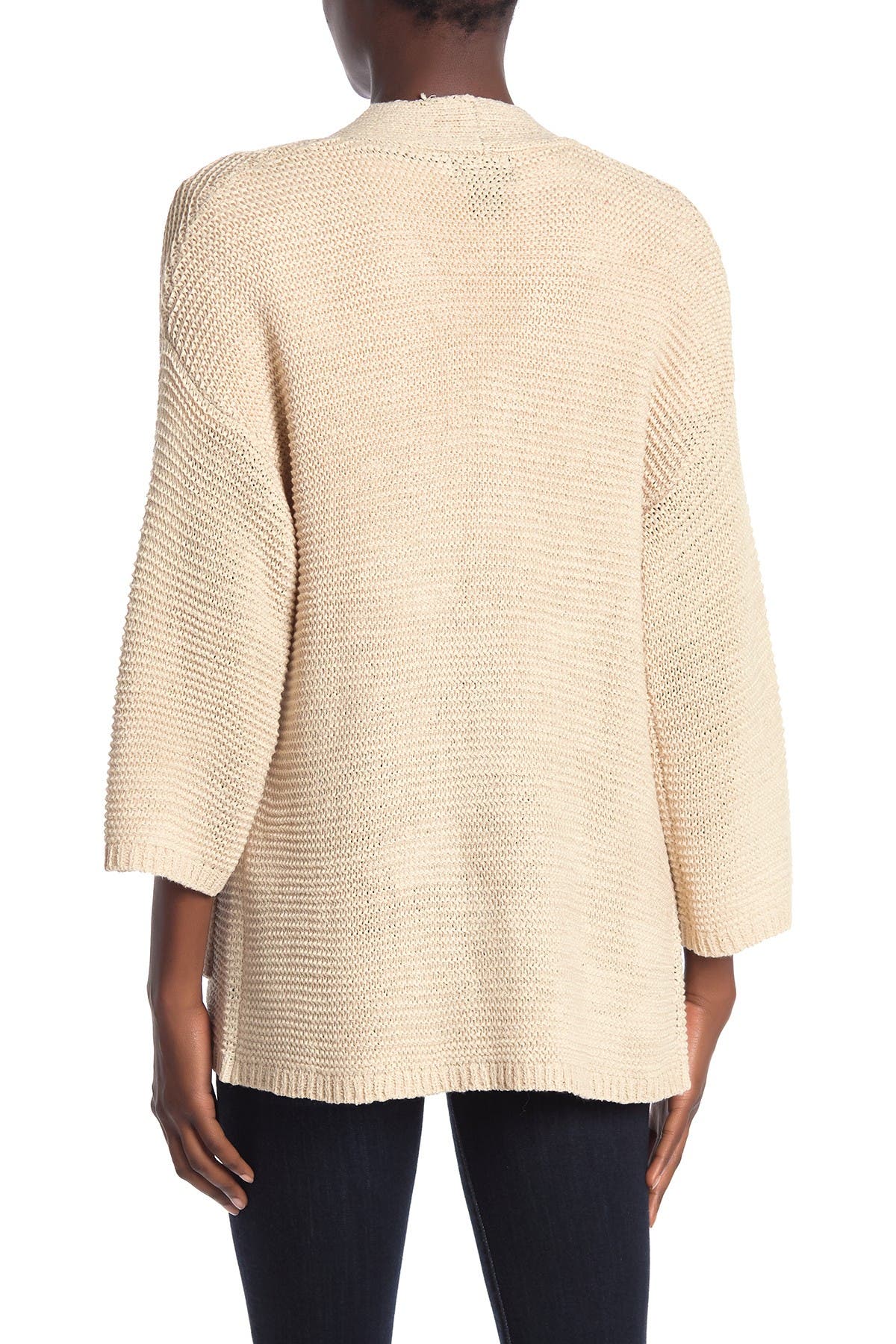 Cotton Emporium Open Weave Knit Cardigan | Nordstromrack