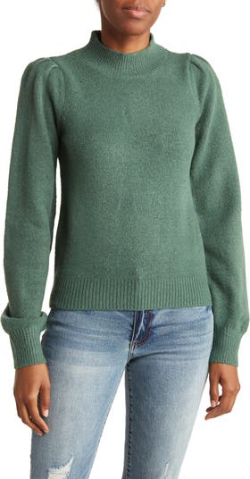 Melrose and Market Crewneck Puff Shoulder Sweater | Nordstromrack