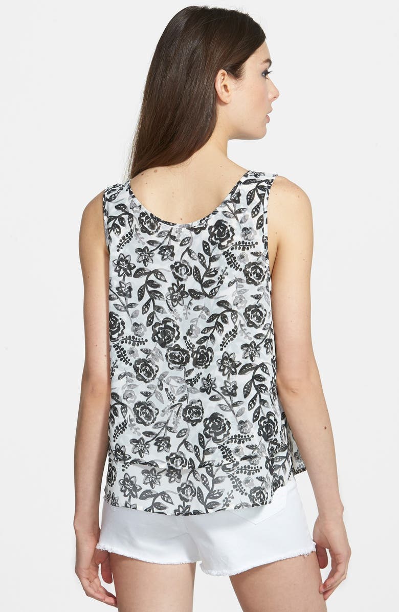 Frenchi ® Print Layered Tank | Nordstrom