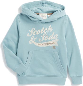 Scotch & Soda Kids' Graphic Logo Hoodie | Nordstromrack