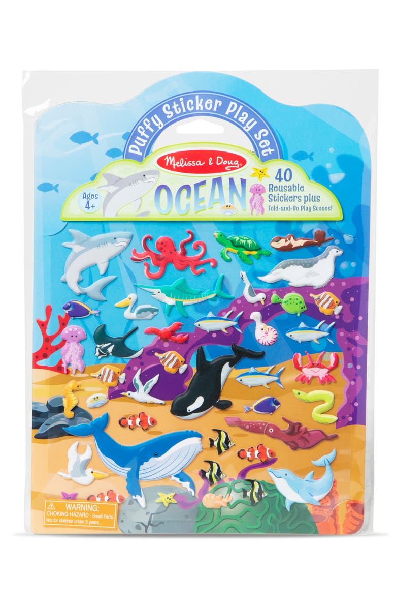 Melissa & Doug Ocean Puffy Sticker Play Set | Nordstromrack