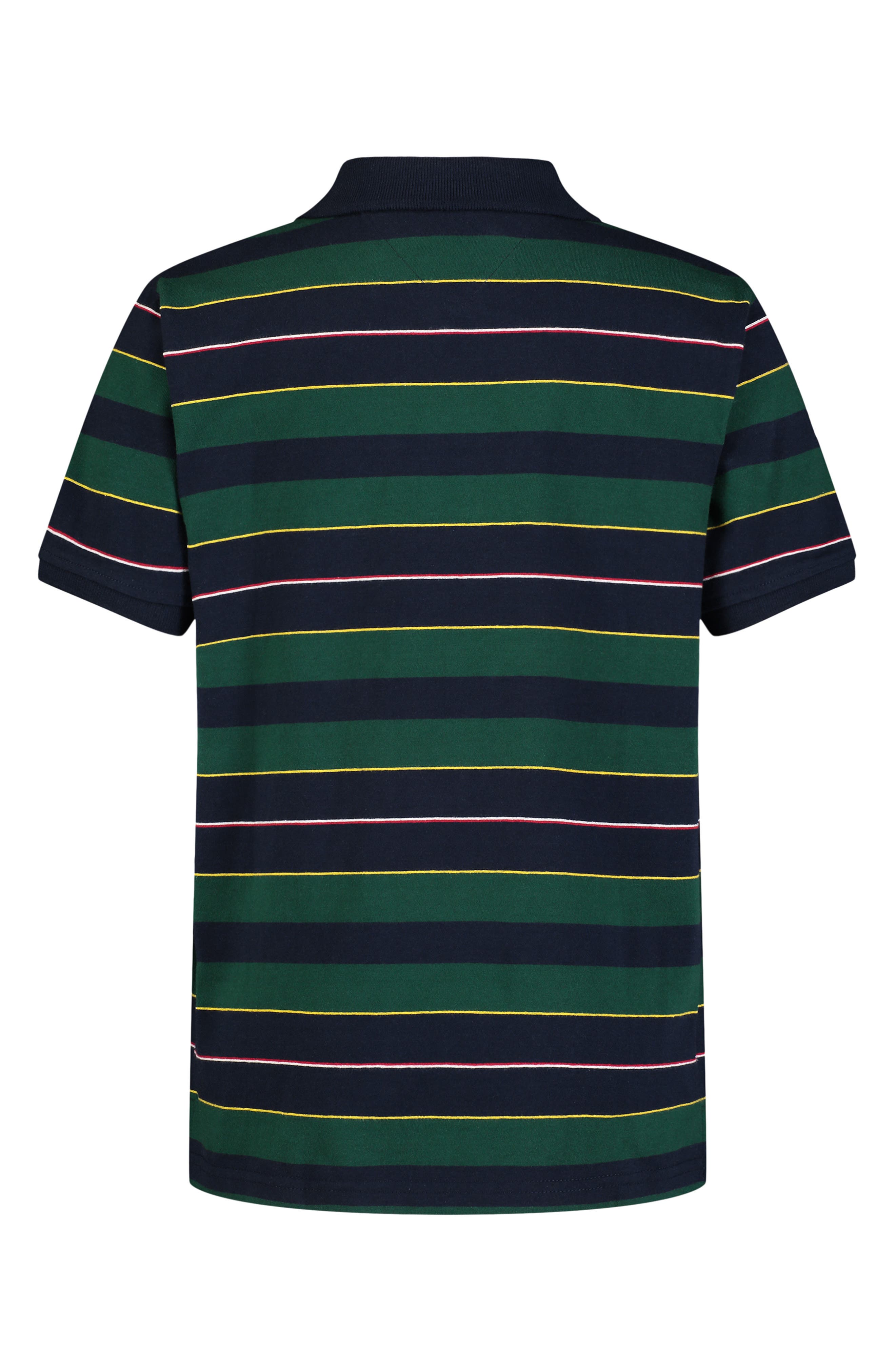 Tommy Hilfiger Kids' Tartan Stripe Cotton Polo Big | Nordstromrack