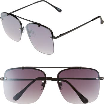 Leith Rimless Square Sunglasses | Nordstrom