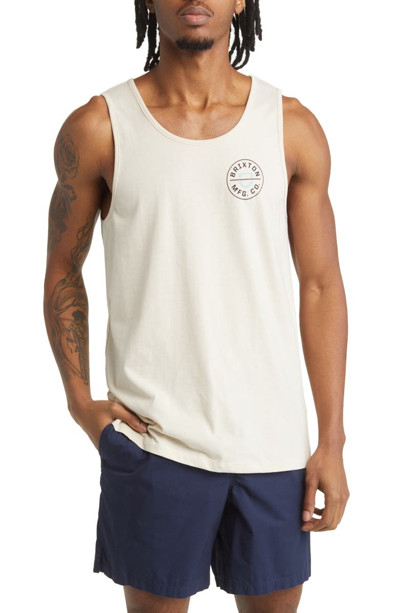 Brixton Crest Tailored Fit Graphic Tank | Nordstrom