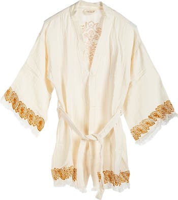 Forever & Always Shoes Romy Handmade Cotton Boho Kimono | Nordstrom
