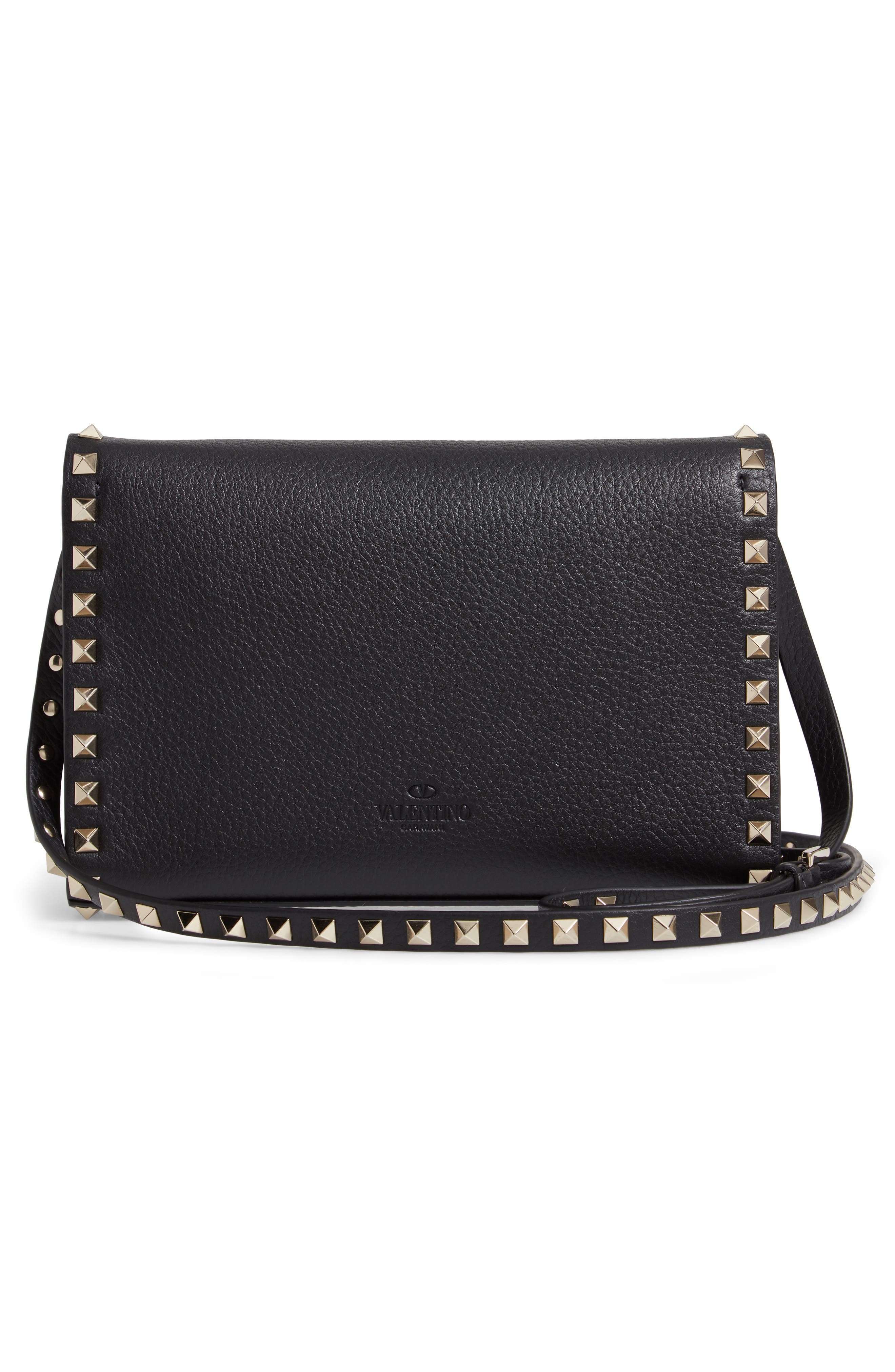 Valentino Garavani Medium Rockstud Leather Shoulder Bag | Nordstrom