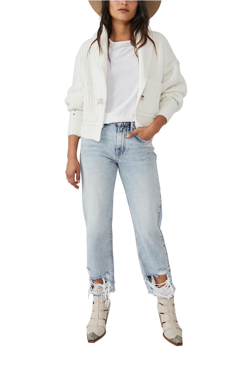 Free People Jackson Shawl Collar Cardigan | Nordstrom