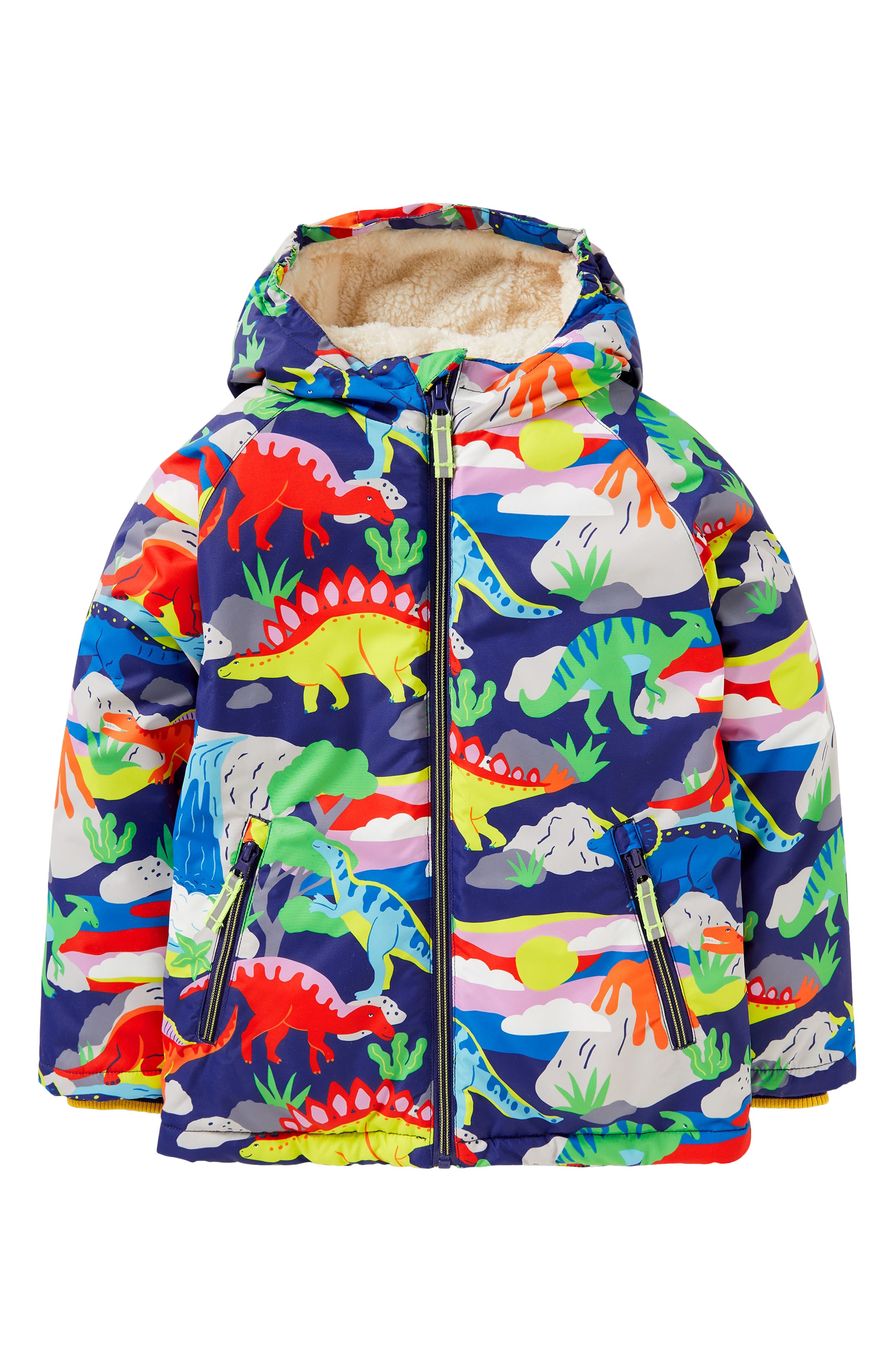 Mini Boden Kids' Fleece Lined Jacket | Nordstrom