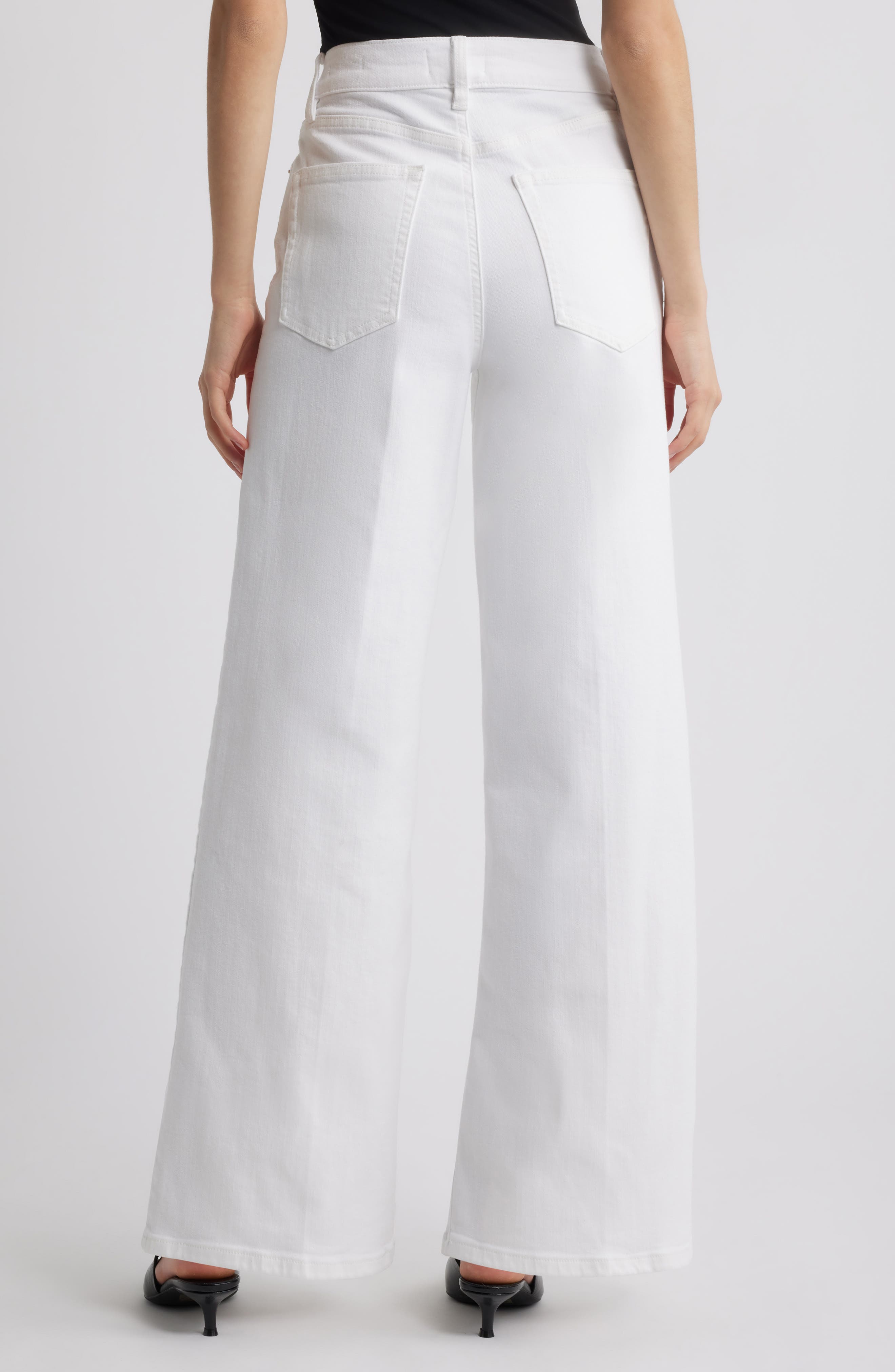 FRAME Le Slim Palazzo High Waist Wide Leg Jeans | Nordstrom