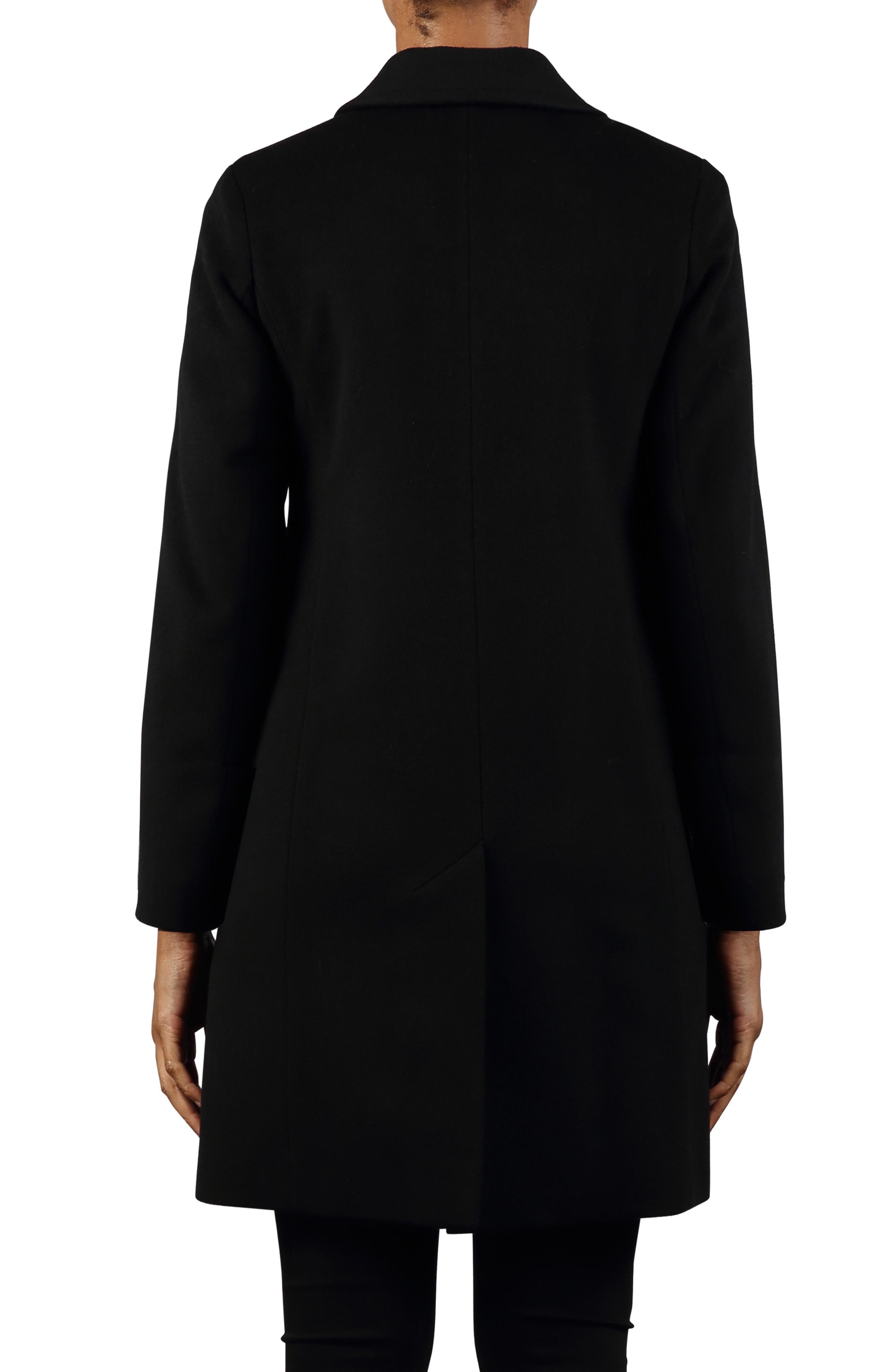 Fleurette Two Button Notch Lapel Wool Coat | Nordstromrack