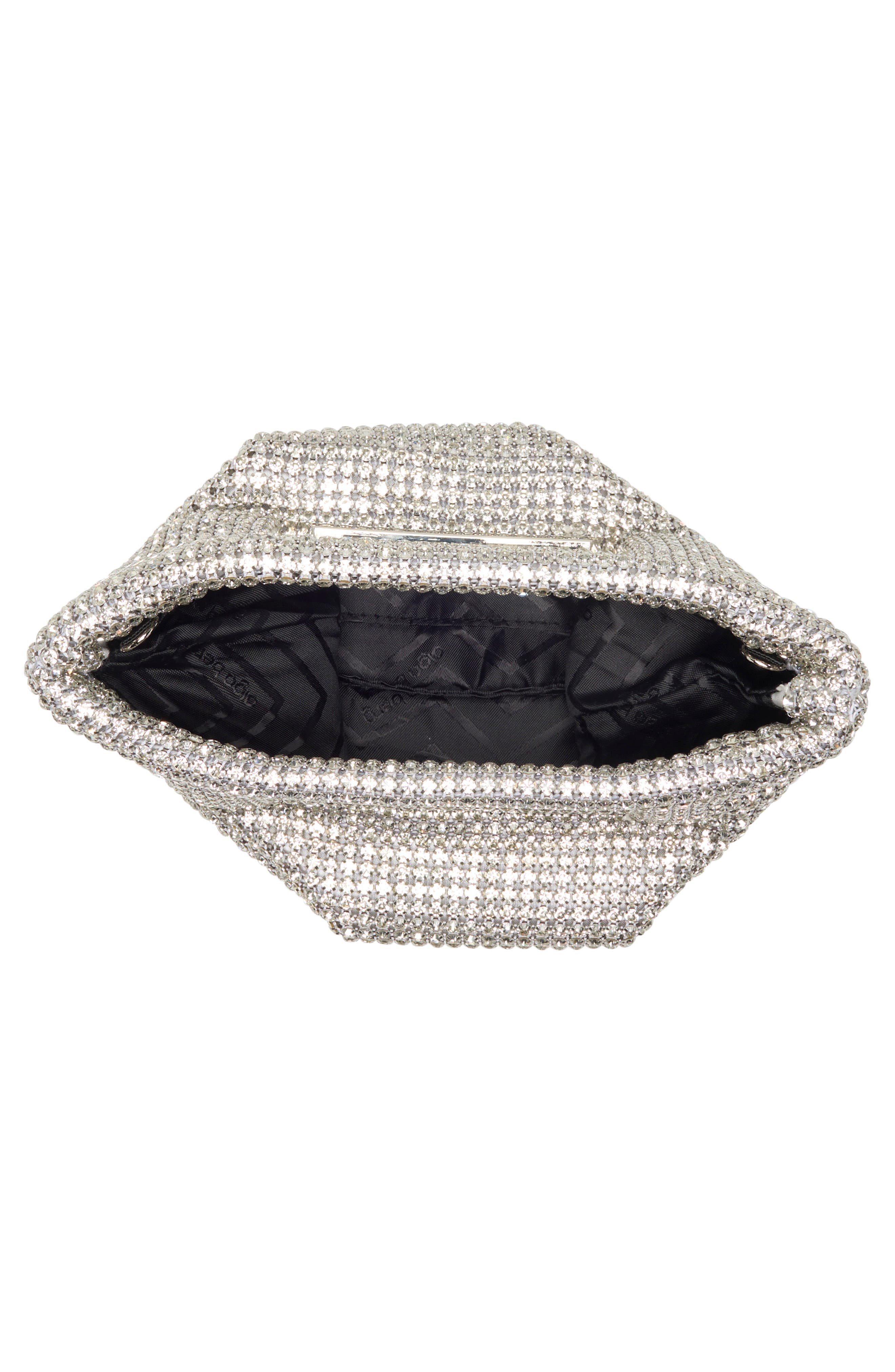 Olga Berg Rocco Crystal Chain Top Handle Clutch | Nordstromrack