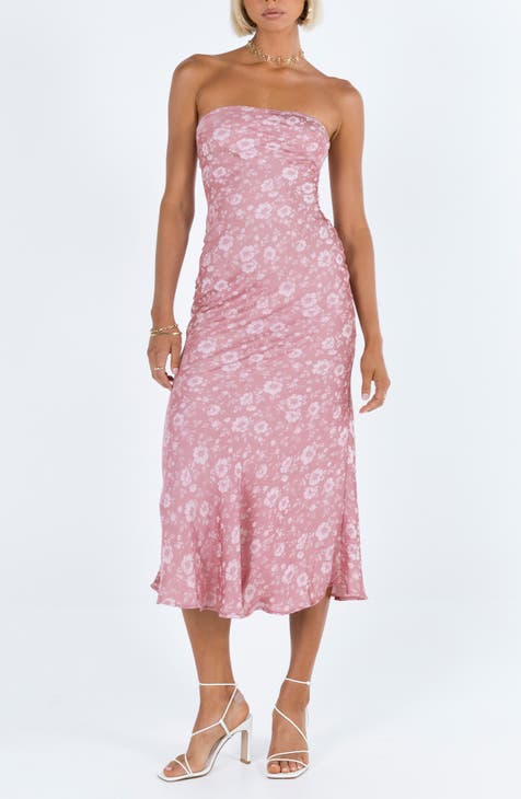 Women's Pink Midi Dresses | Nordstrom