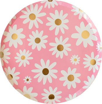 Jollity & Co Peace & Love Daisy Dinner Plates | Nordstrom