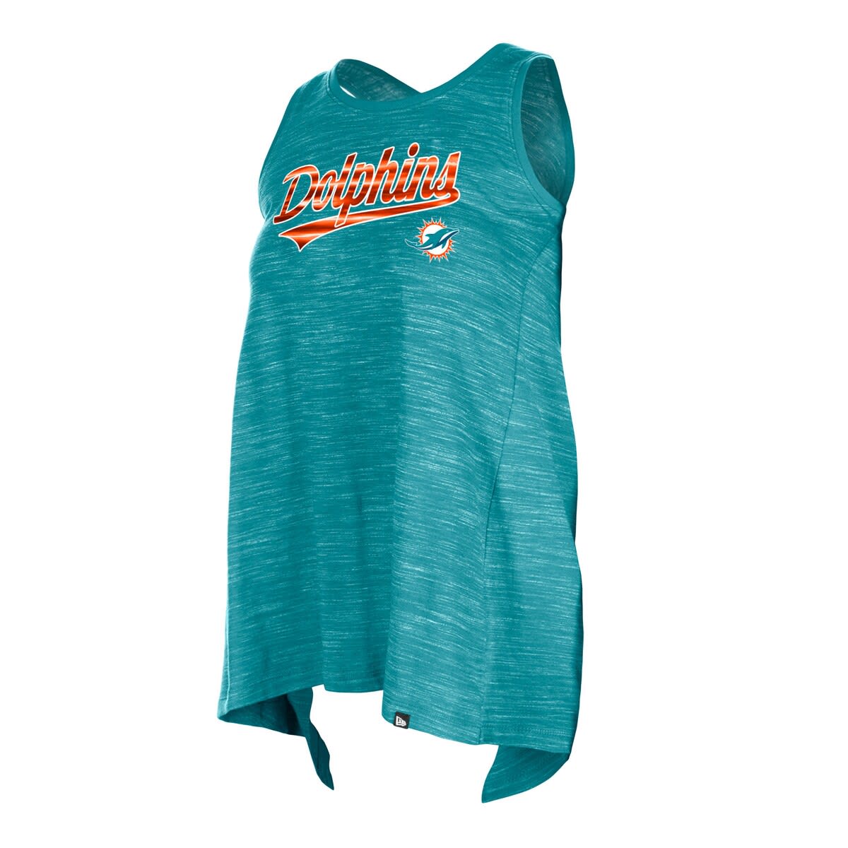 New Era Women's New Era Aqua Miami Dolphins Space Dye Active Tank Top ...