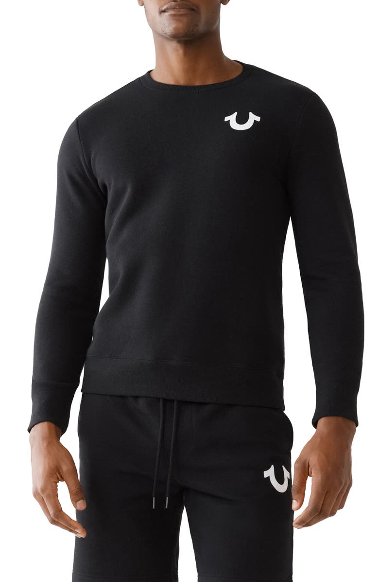 True Religion Brand Jeans True Religion Flock Logo Sweatshirt ...