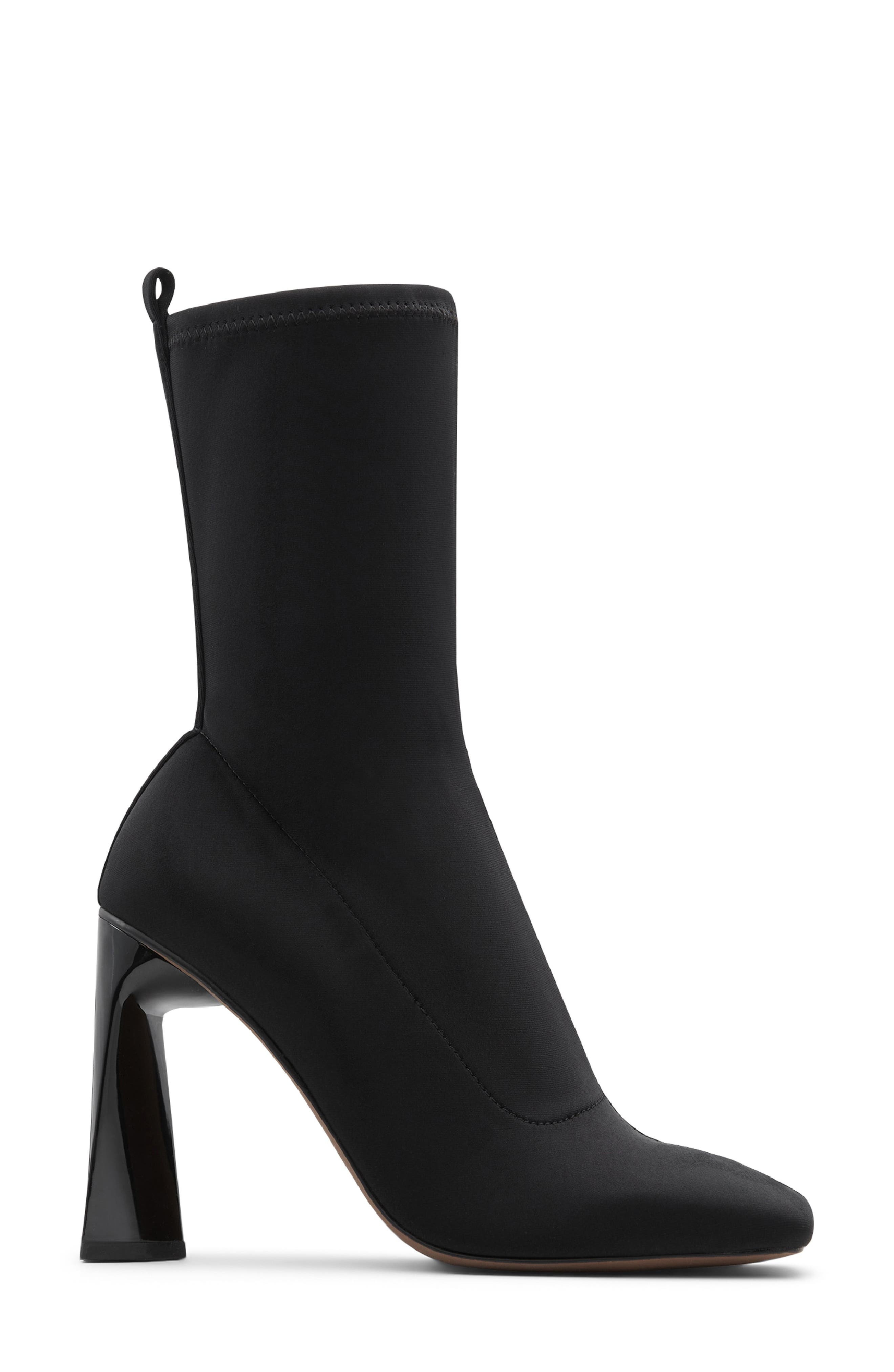 Call It Spring By Aldo Cecila Square Toe Satin Boot (Women) | Nordstromrack