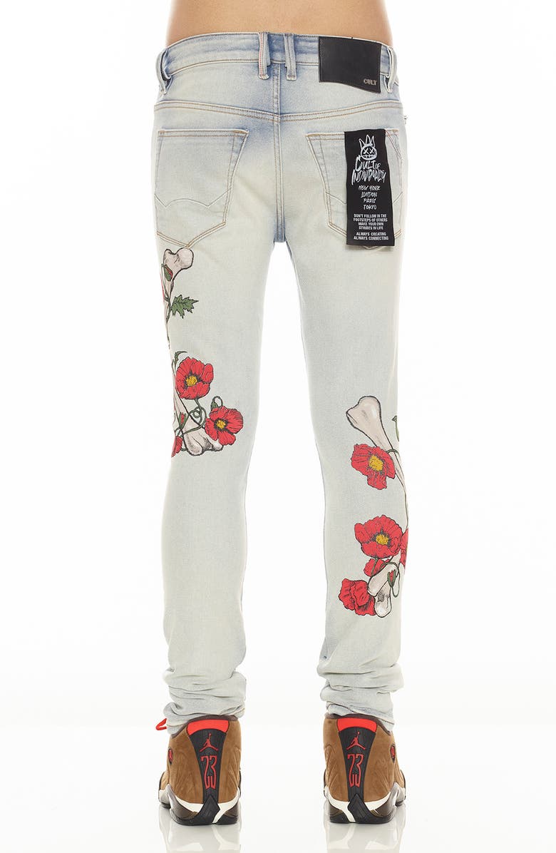 Cult of Individuality Punk Embroidered Super Skinny Jeans | Nordstromrack