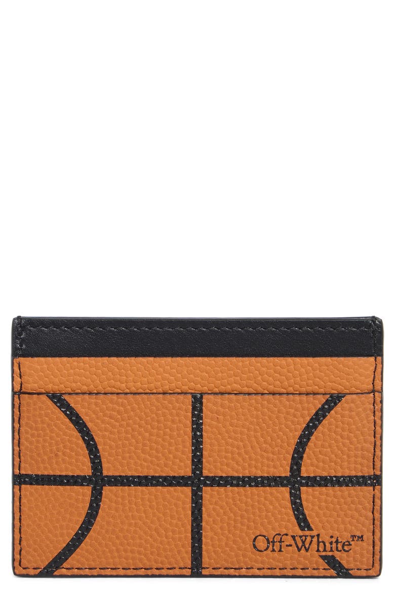 Off-White Basketball Leather Card Case | Nordstromrack