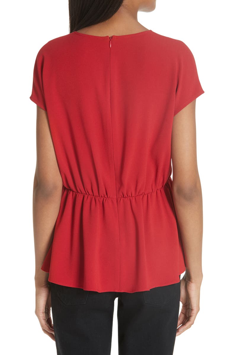 CO Tie Neck Crepe Blouse | Nordstrom