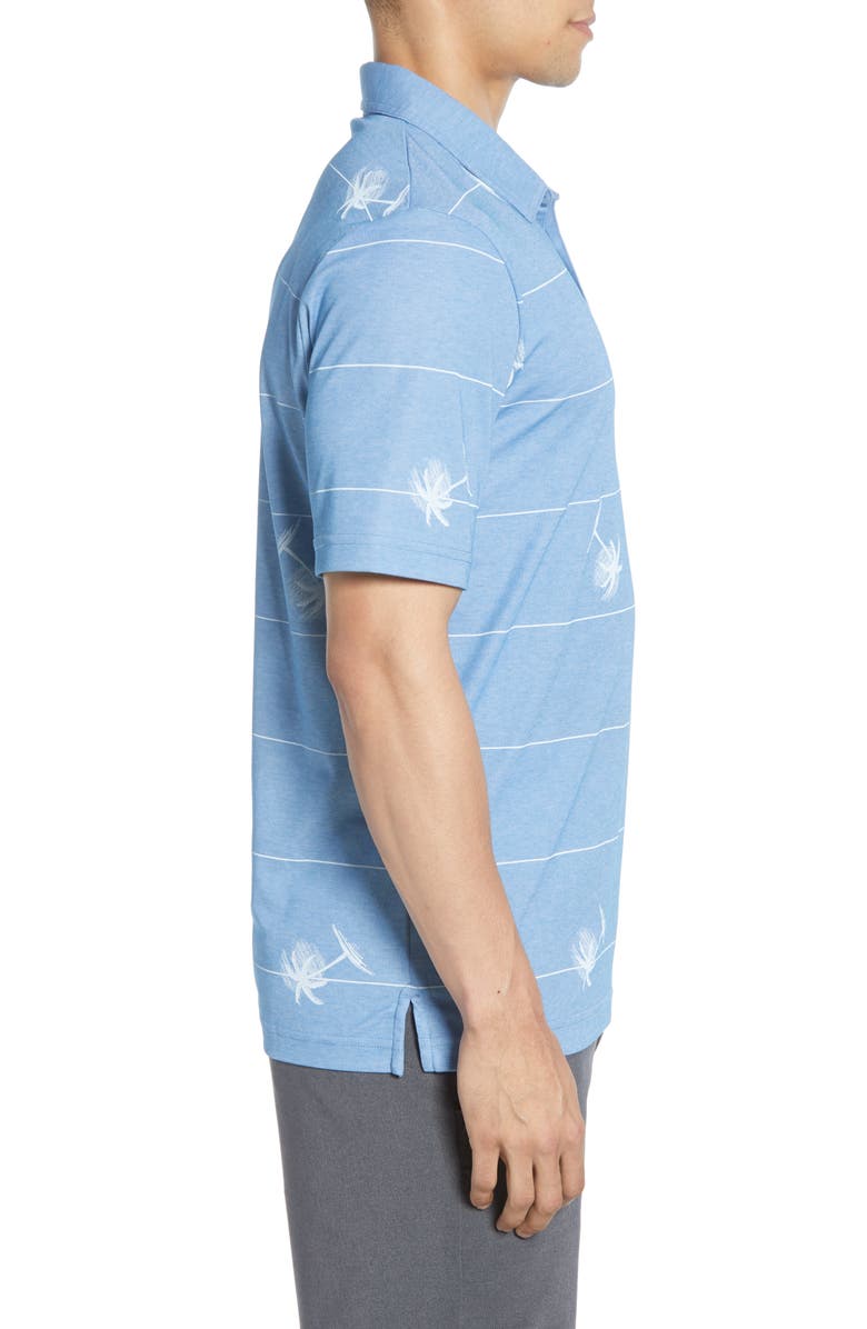 TravisMathew Baumen Around Regular Fit Palm Tree Piqué Polo | Nordstromrack