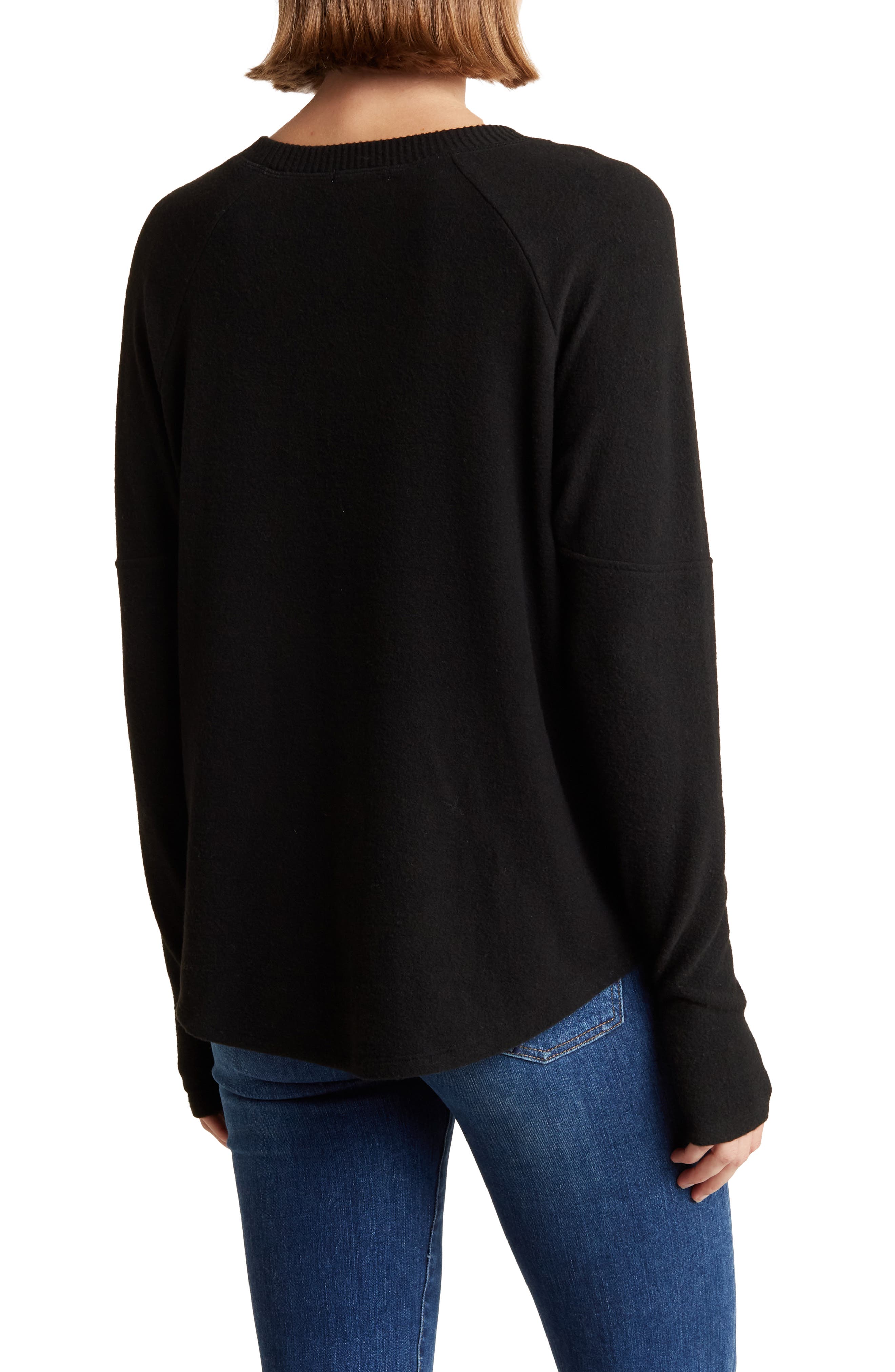Sweet Romeo Yummy Raglan Sleeve Pullover Sweatshirt | Nordstromrack