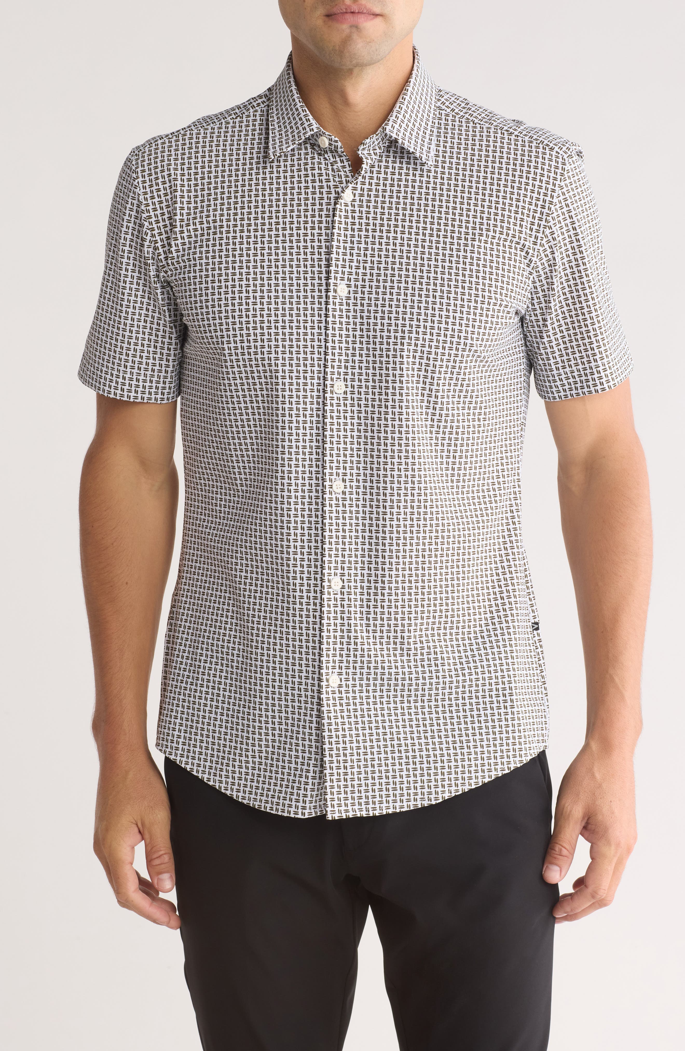 BOSS Short Sleeve Button-Up Shirt | Nordstrom