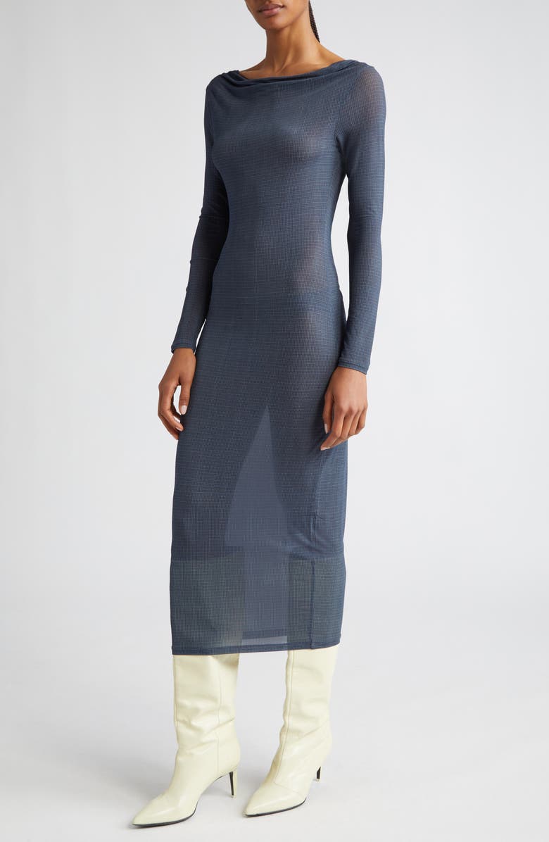 Paloma Wool Suarez Check Long Sleeve Dress | Nordstromrack