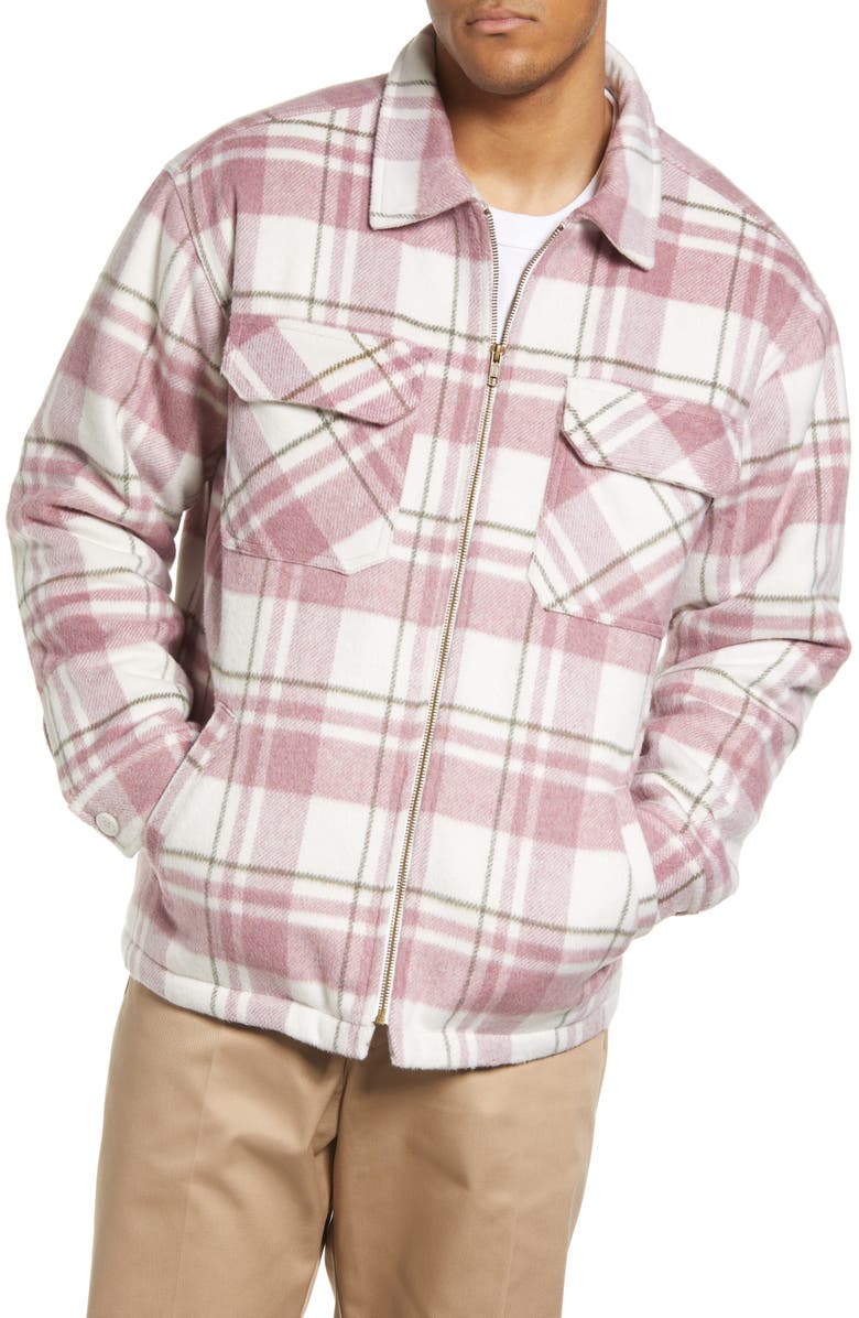 Noon Goons Men's Brigade Plaid Zip-Up Jacket | Nordstromrack