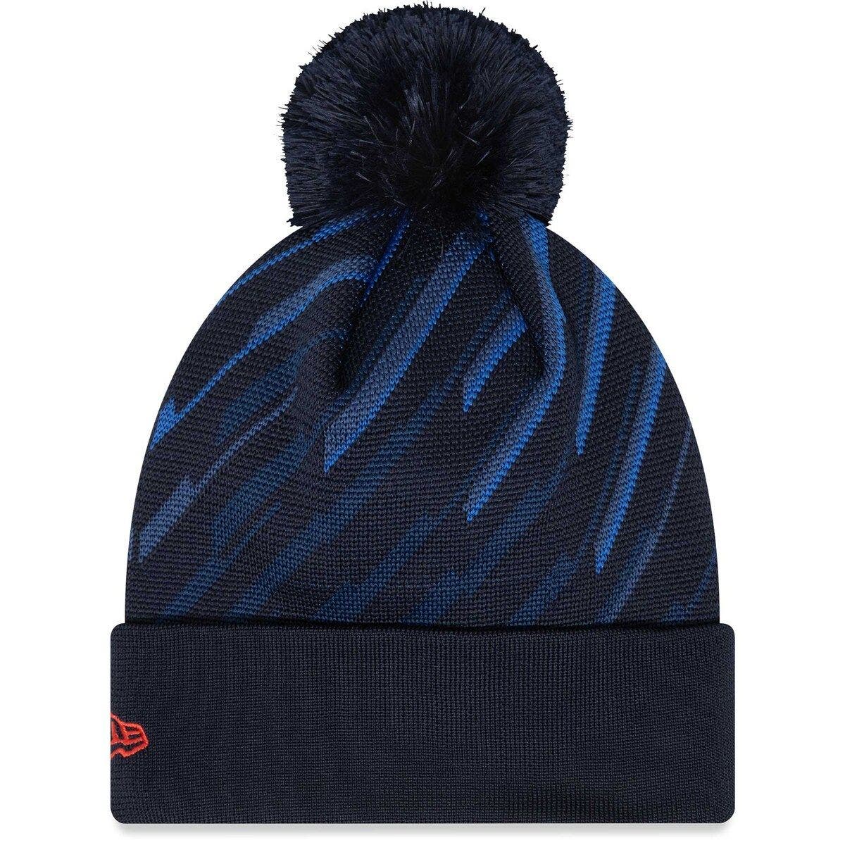 New Era Men's New Era Navy Red Bull F1 Racing Team Cuffed Knit Hat with ...