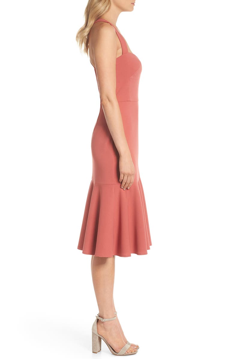 Gal Meets Glam Collection Rae Sweetheart Scuba Crepe Dress | Nordstromrack