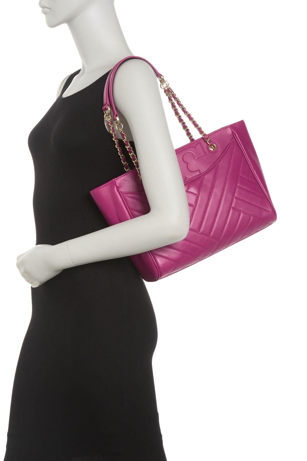 Tory Burch Alexa Quilted Leather Small Tote Bag | Nordstromrack