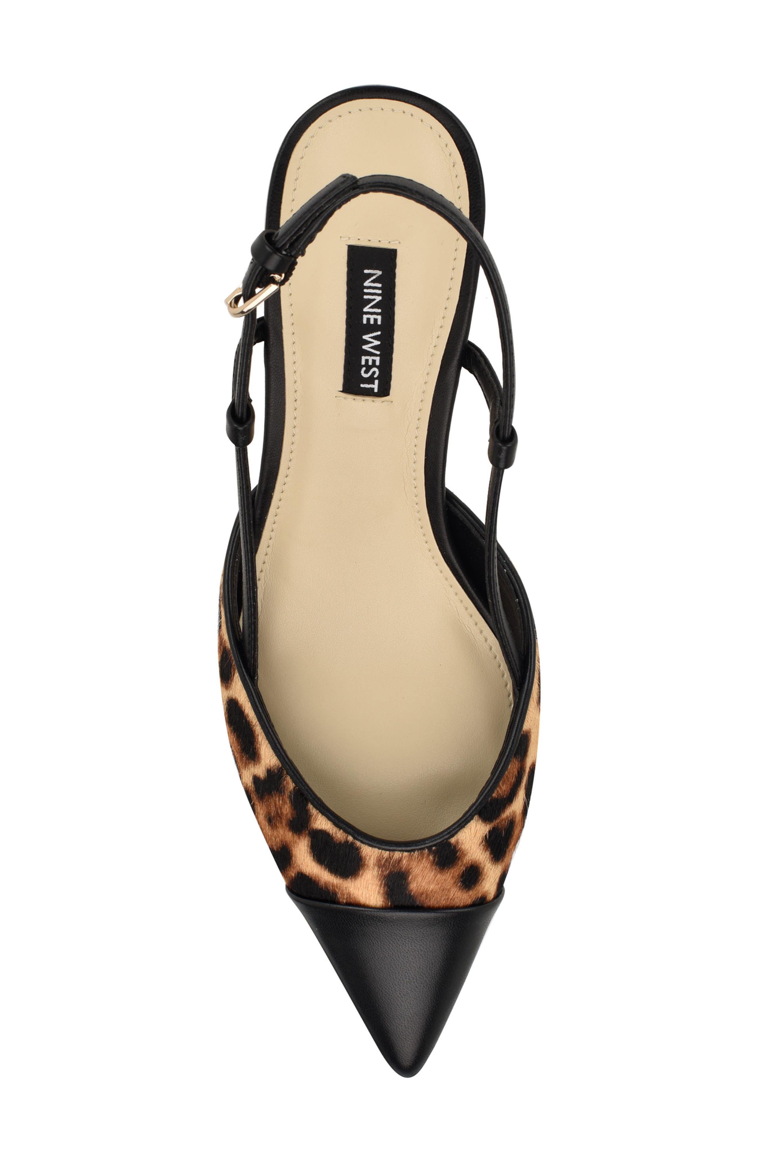 Nine West Rizzy Genuine Calf Hair Slingback Pump (Women) | Nordstrom