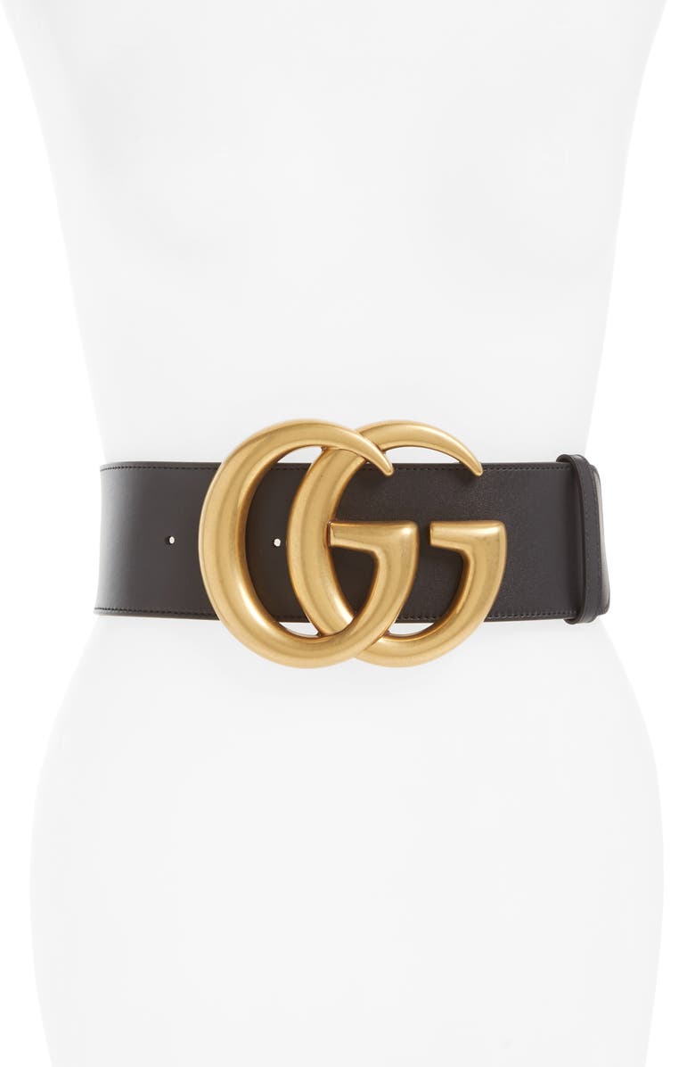 Gucci GG Buckle Leather Belt | Nordstrom
