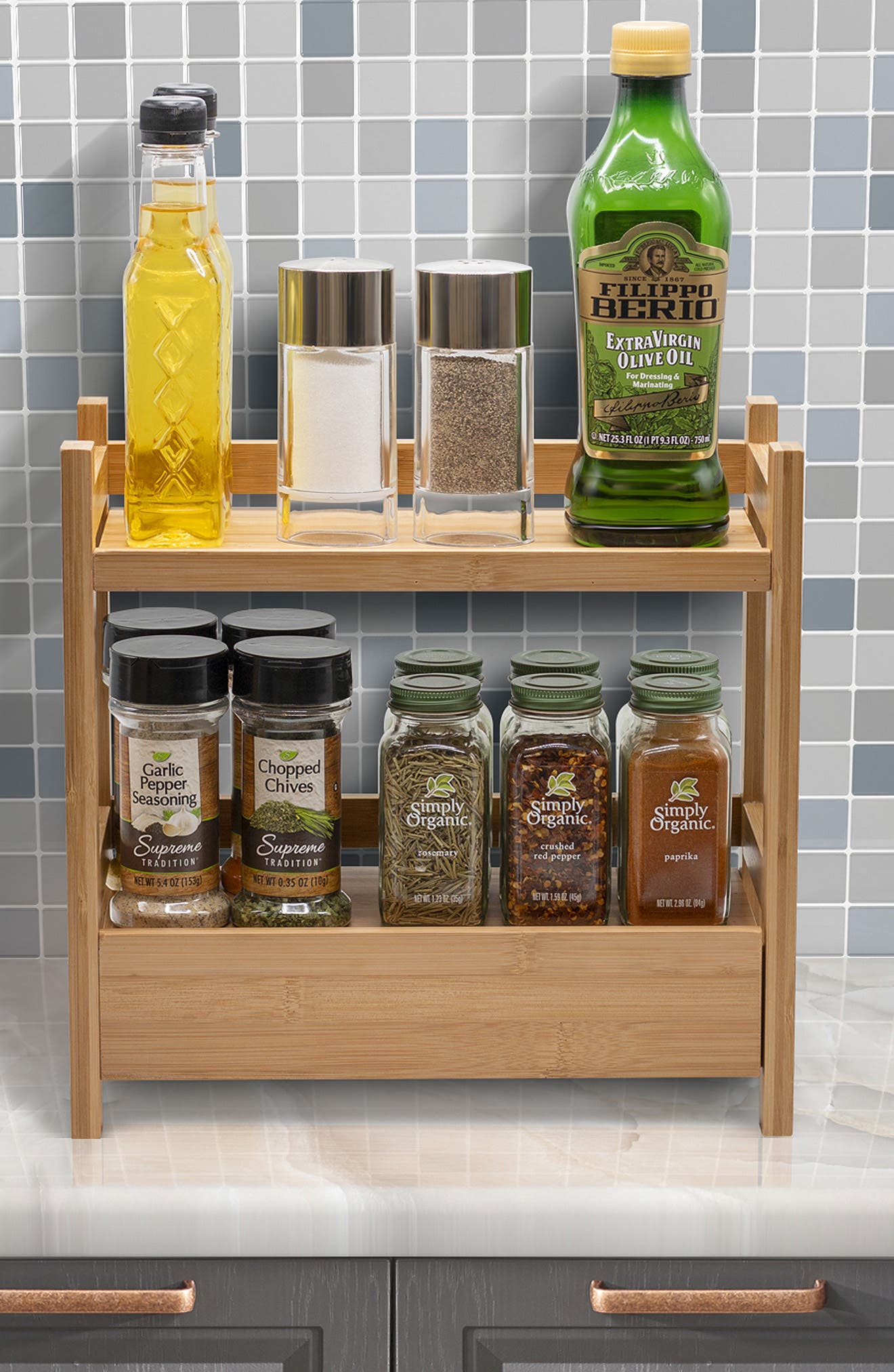 SORBUS Bamboo Makeup Organizer | Nordstromrack