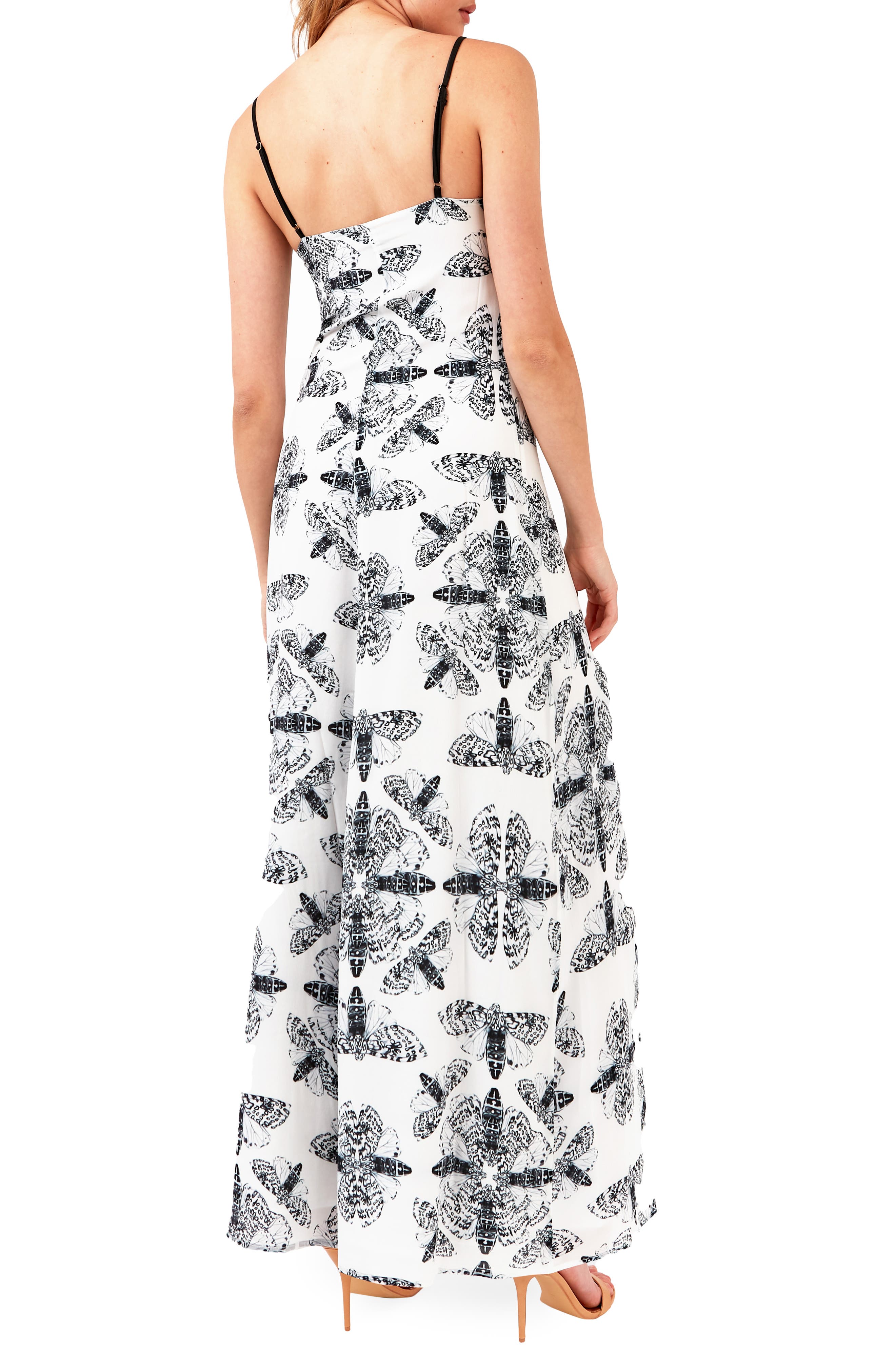 AS by DF Kelly Printed Silk Maxi Dress | Nordstromrack