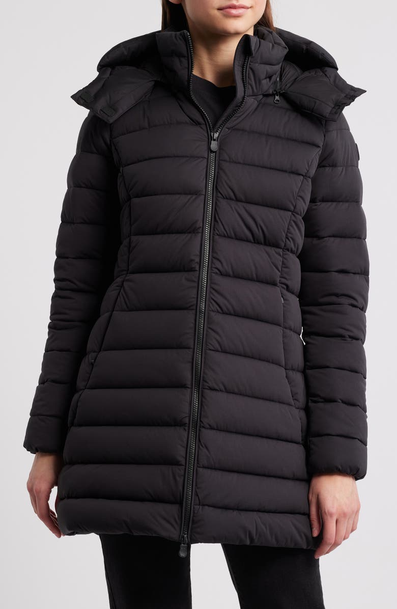 Save The Duck Dorothy Water Repellent Puffer Jacket with Removable Hood ...