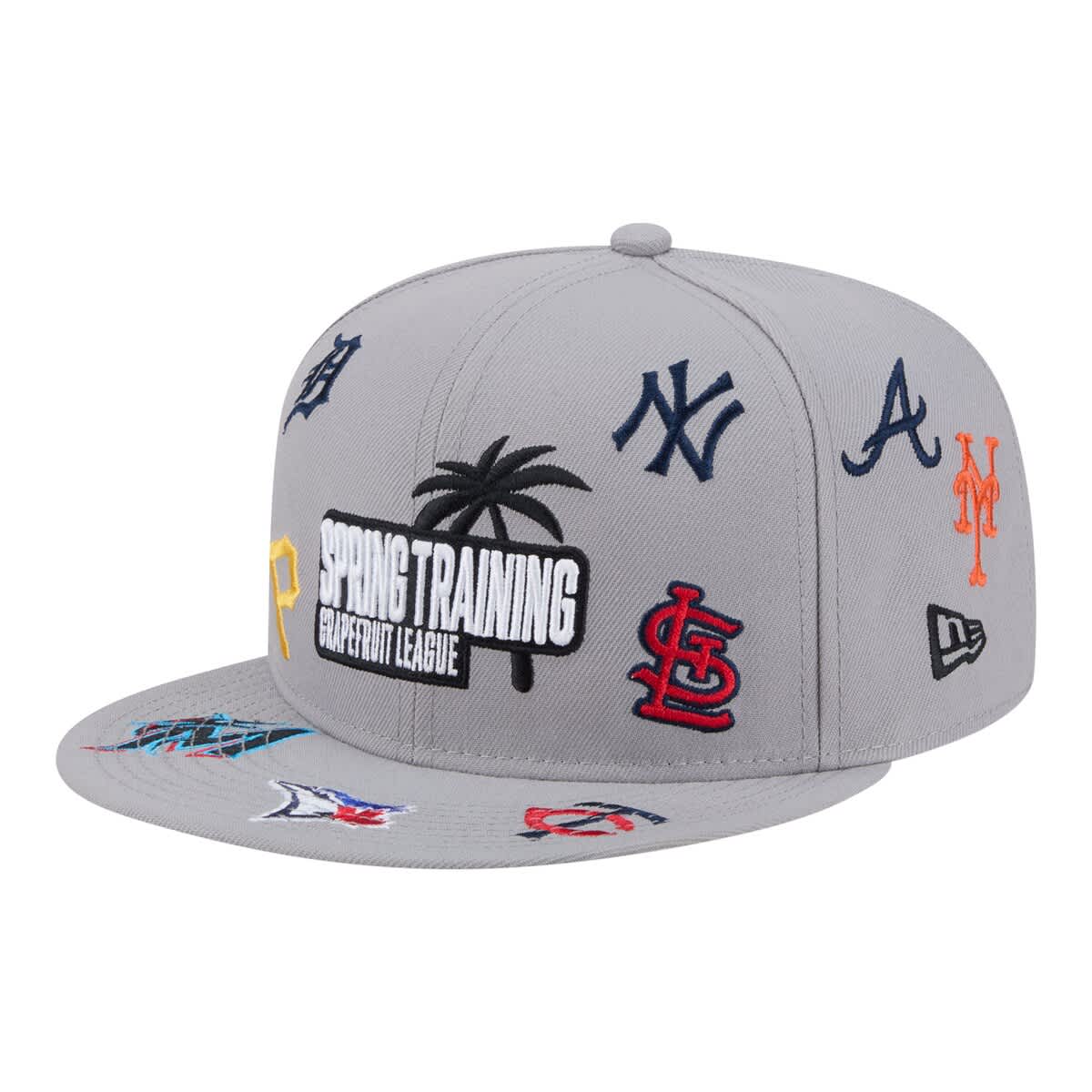 Men's New Era Gray 2026 Spring Training Grapefruit League Scattered ...