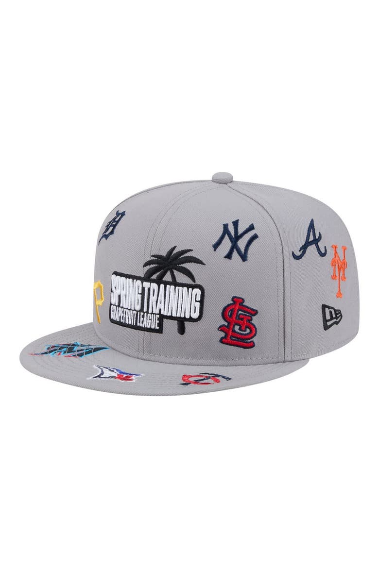 Men's New Era Gray 2026 Spring Training Grapefruit League Scattered ...