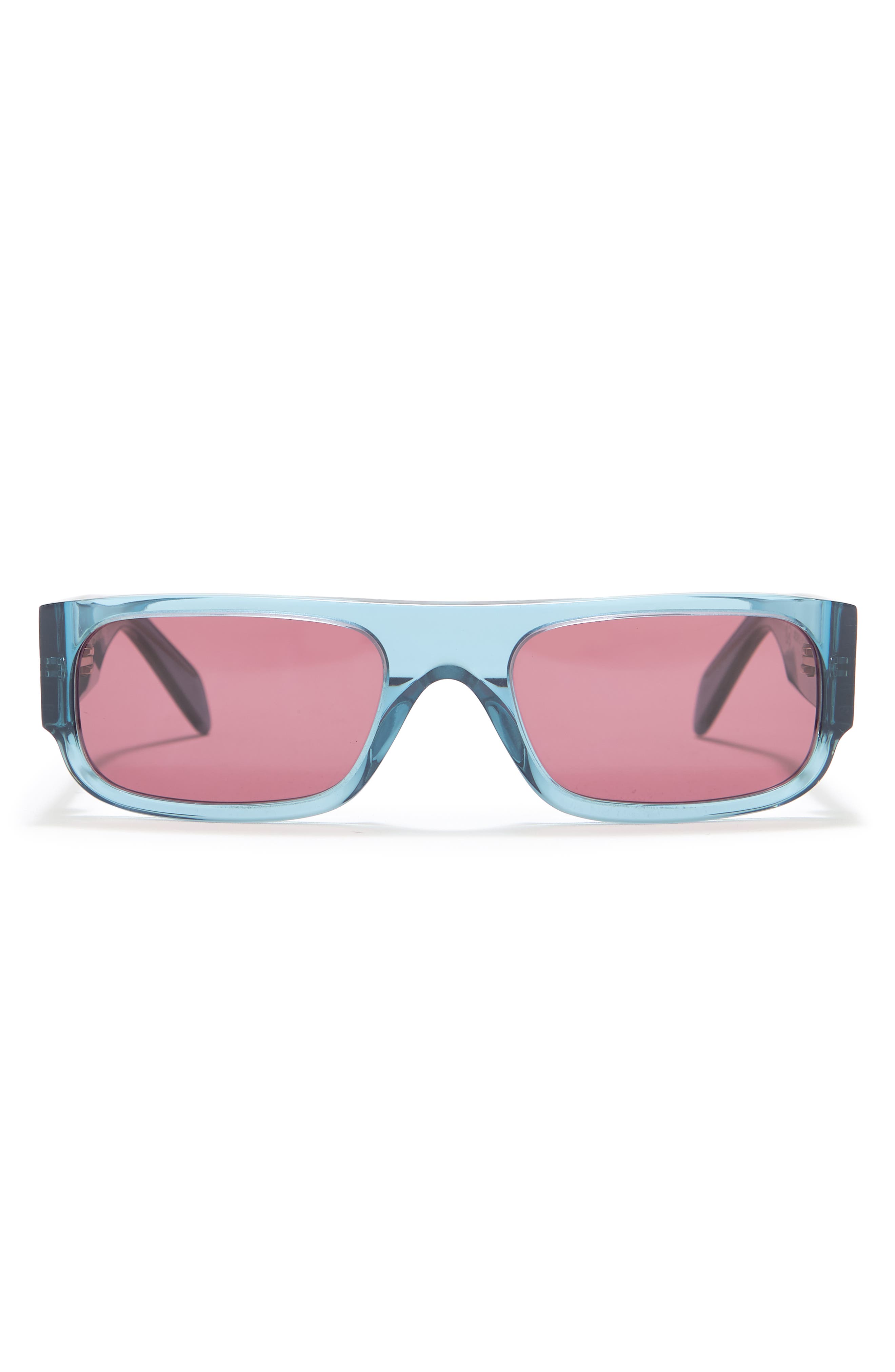 SUPER by RETROSUPERFUTURE® 54mm Rectangle Shield Sunglasses | Nordstromrack